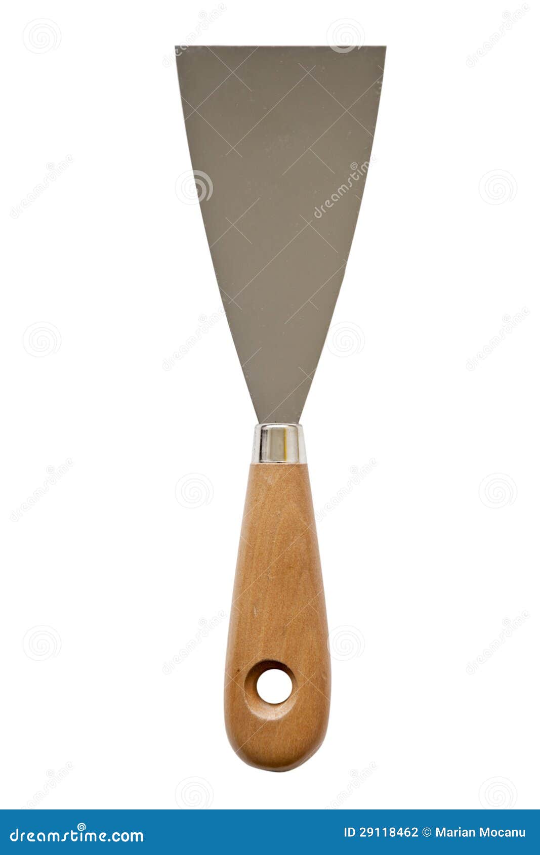 Metal spatula stock photo. Image of accessories, paper - 29118462
