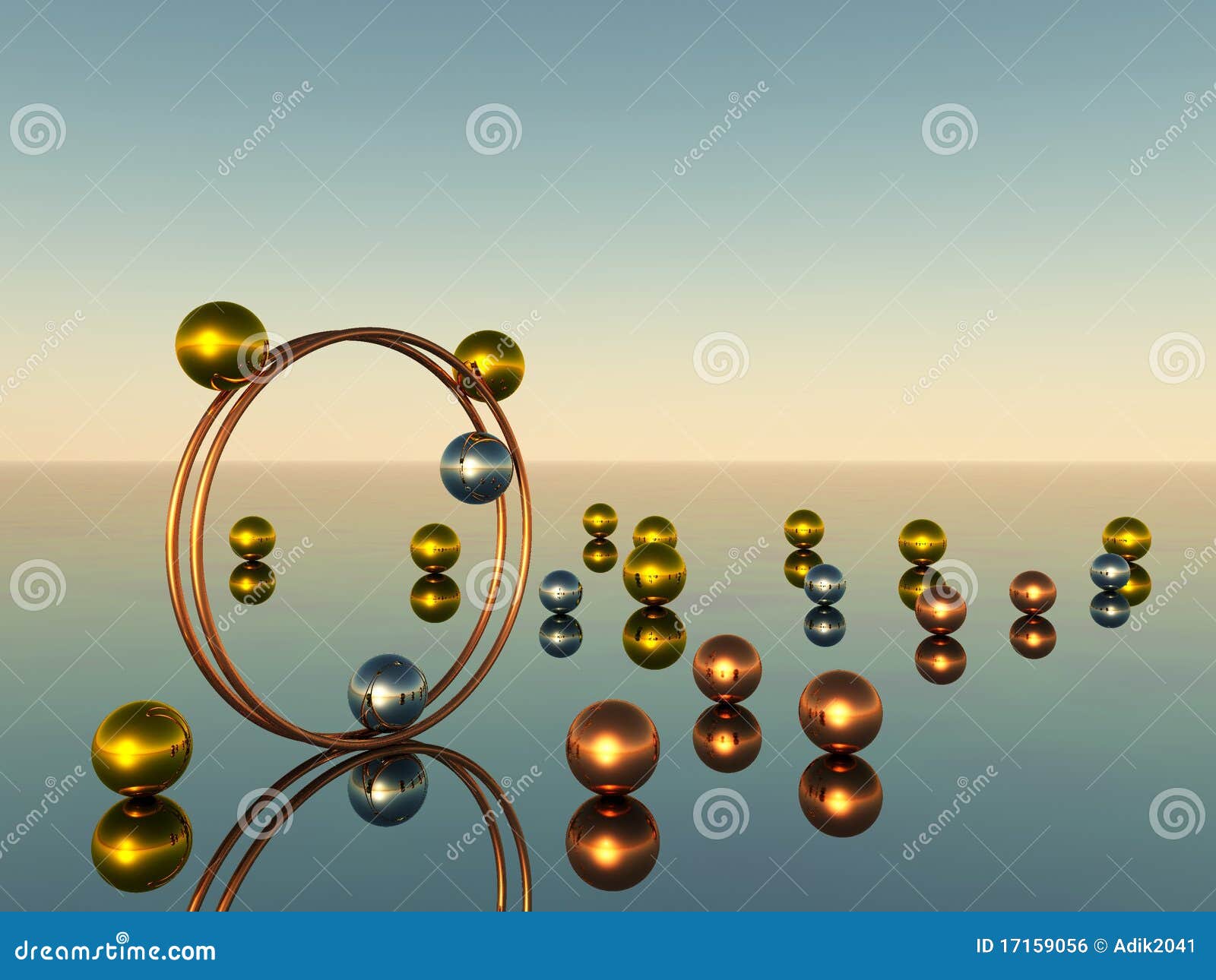Metal sphere stock illustration. Illustration of steel - 17159056