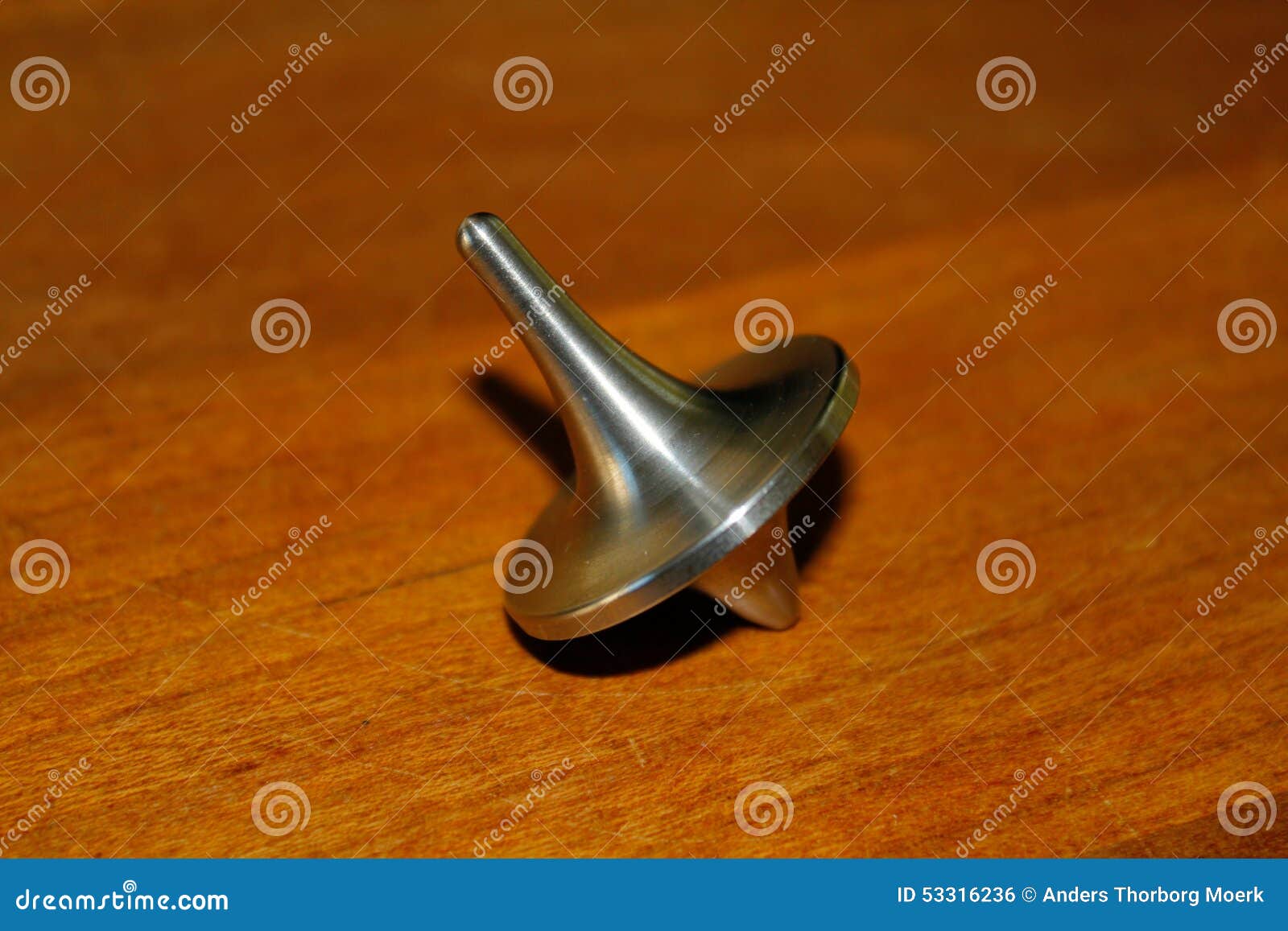 Metal spinning top stock photo. Image of tops, isolated - 53316236
