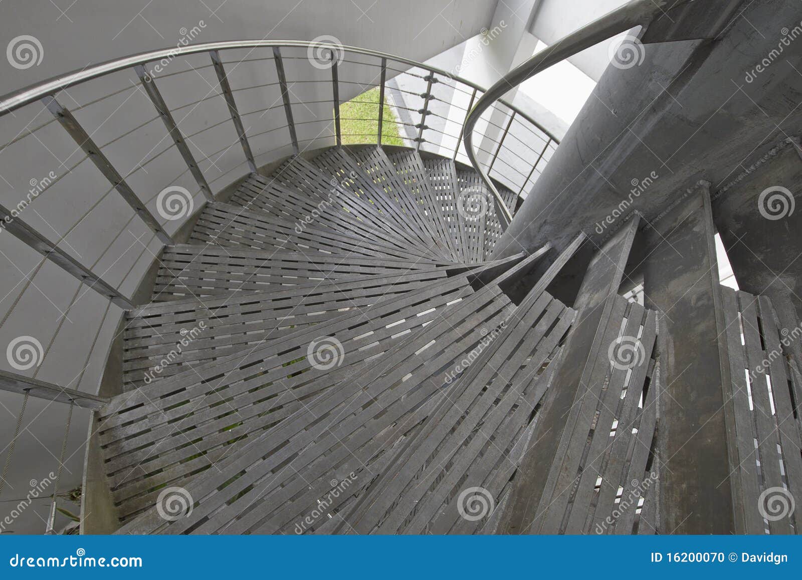 Metal Spiral Staircase Royalty-Free Stock Image | CartoonDealer.com ...