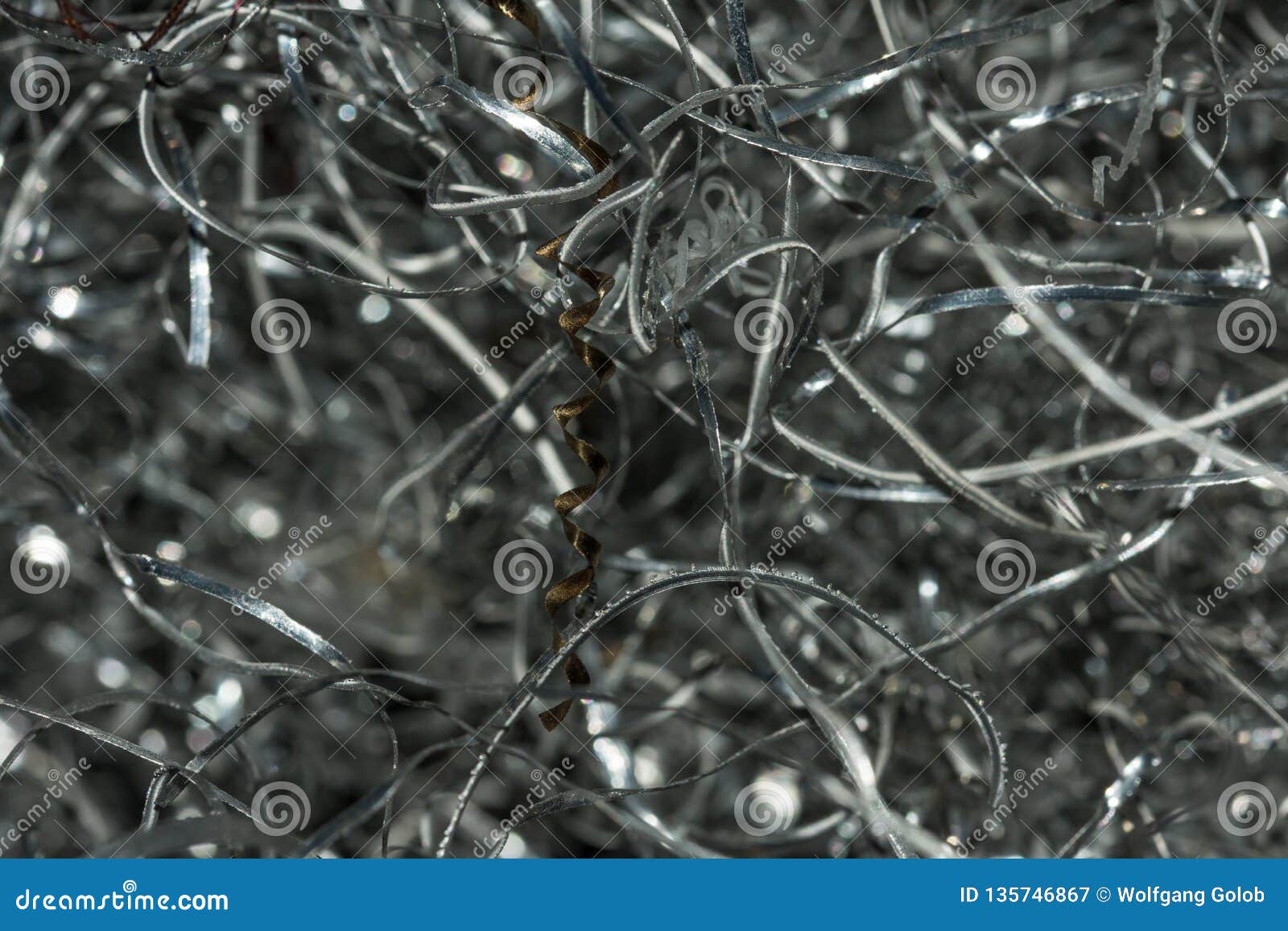 Metal splinter close-up stock image. Image of processing - 135746867