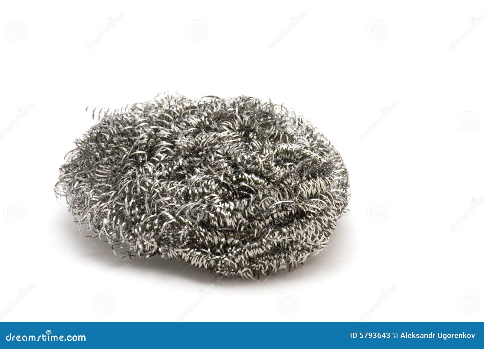 Metal sponge stock image. Image of object, kitchen, shine - 5793643