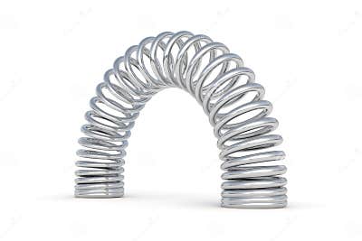 Metal spring stock image. Image of spring, shock, dynamic - 19509899