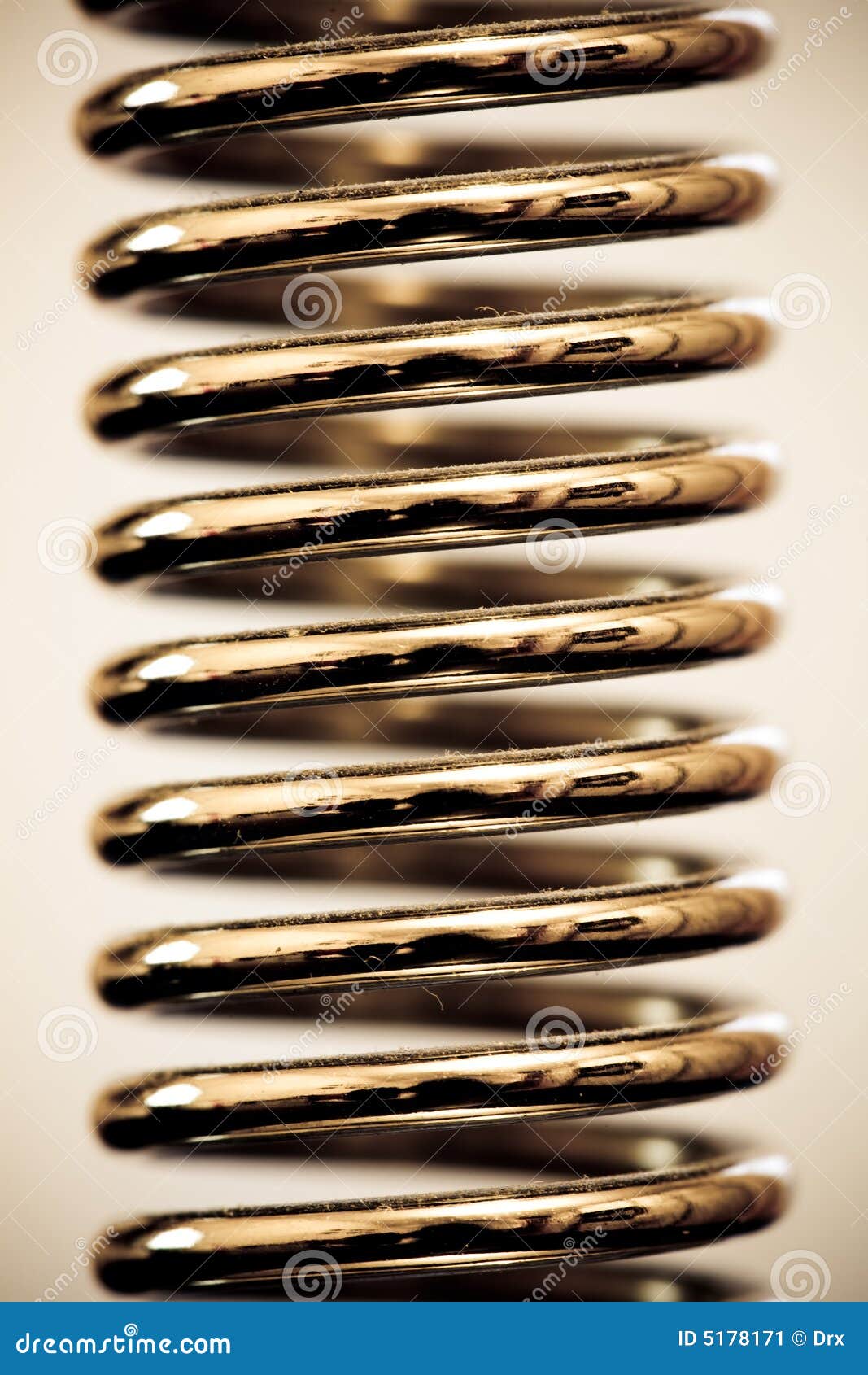 Metal spring stock image. Image of shiny, terse, gripe - 5178171