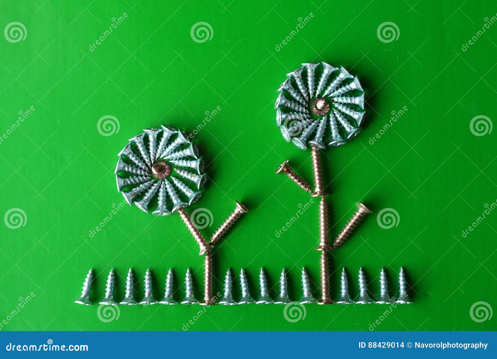Metal Spring Background stock photo. Image of flora, decor - 88429014