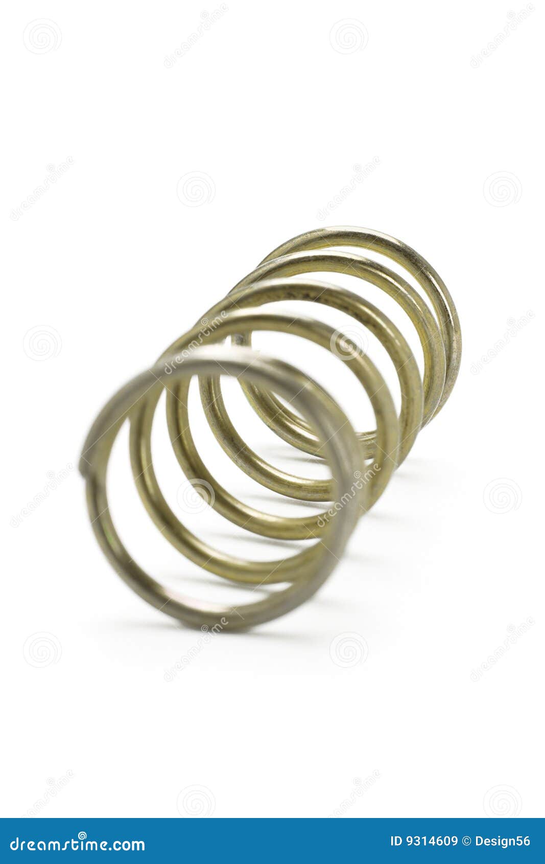 Metal spring coil stock image. Image of spiraling, industry - 9314609