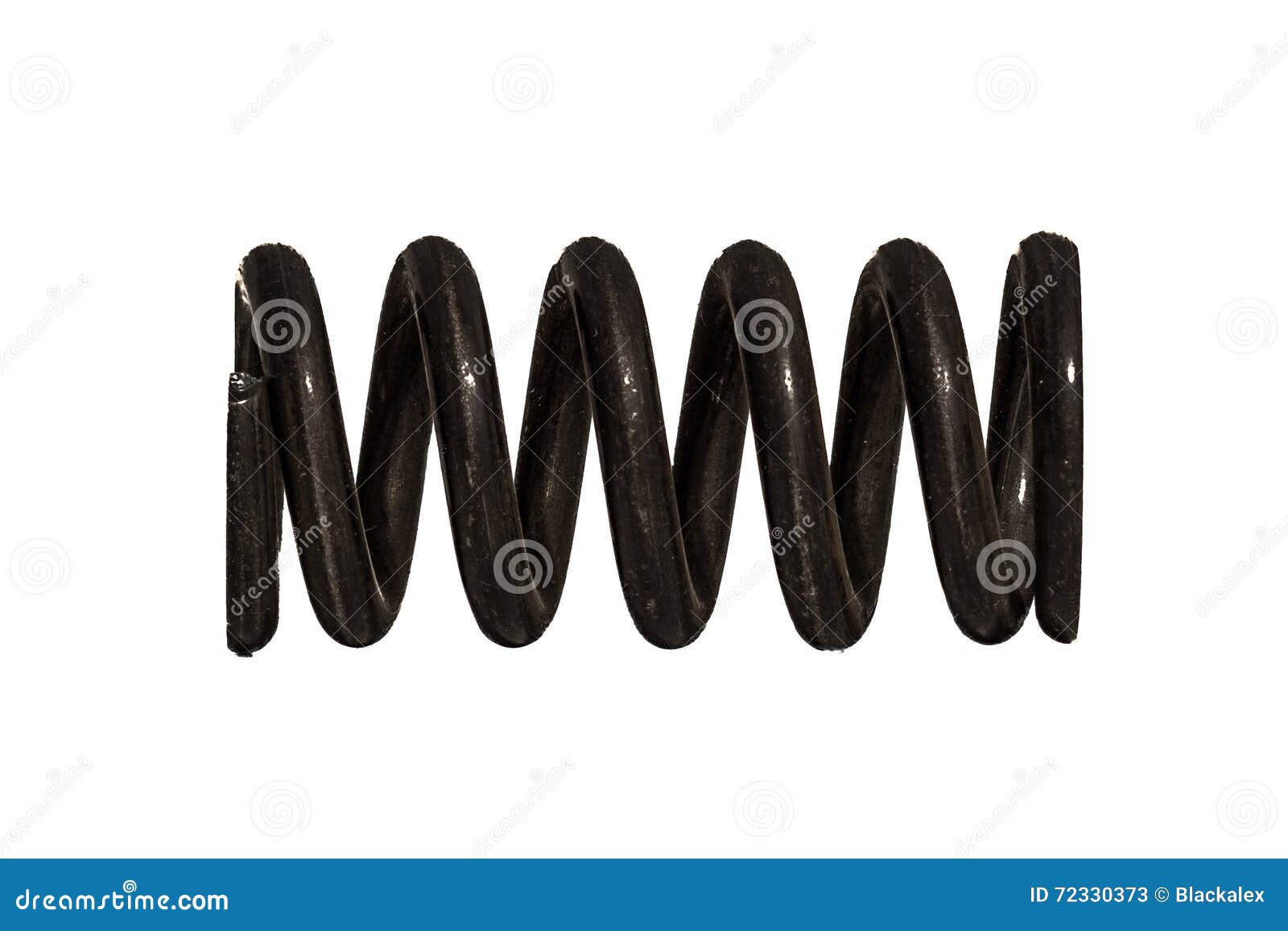Metal spring stock image. Image of steel, shock, absorber - 72330373