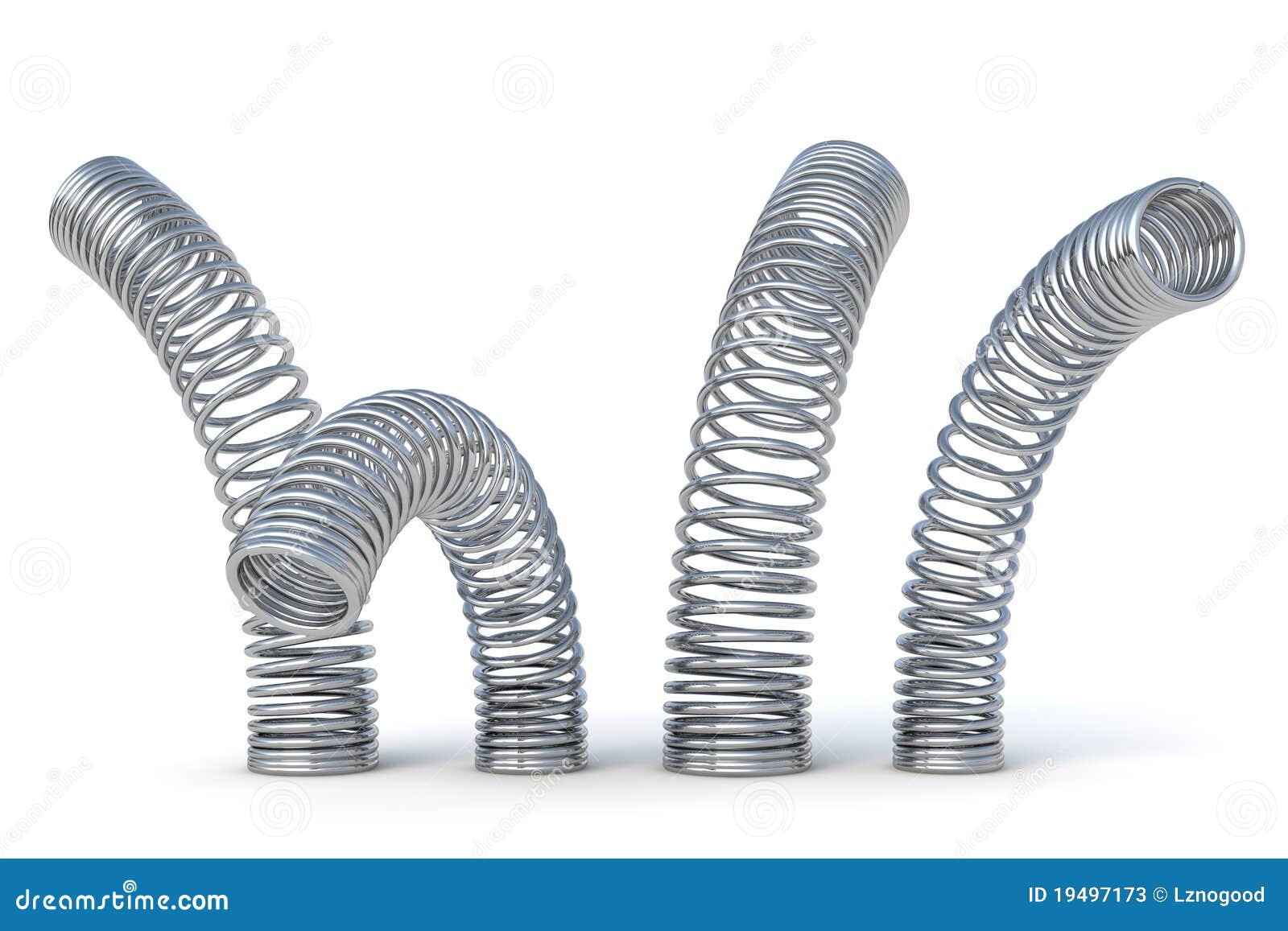 Metal springs stock illustration. Illustration of equipment - 19497173