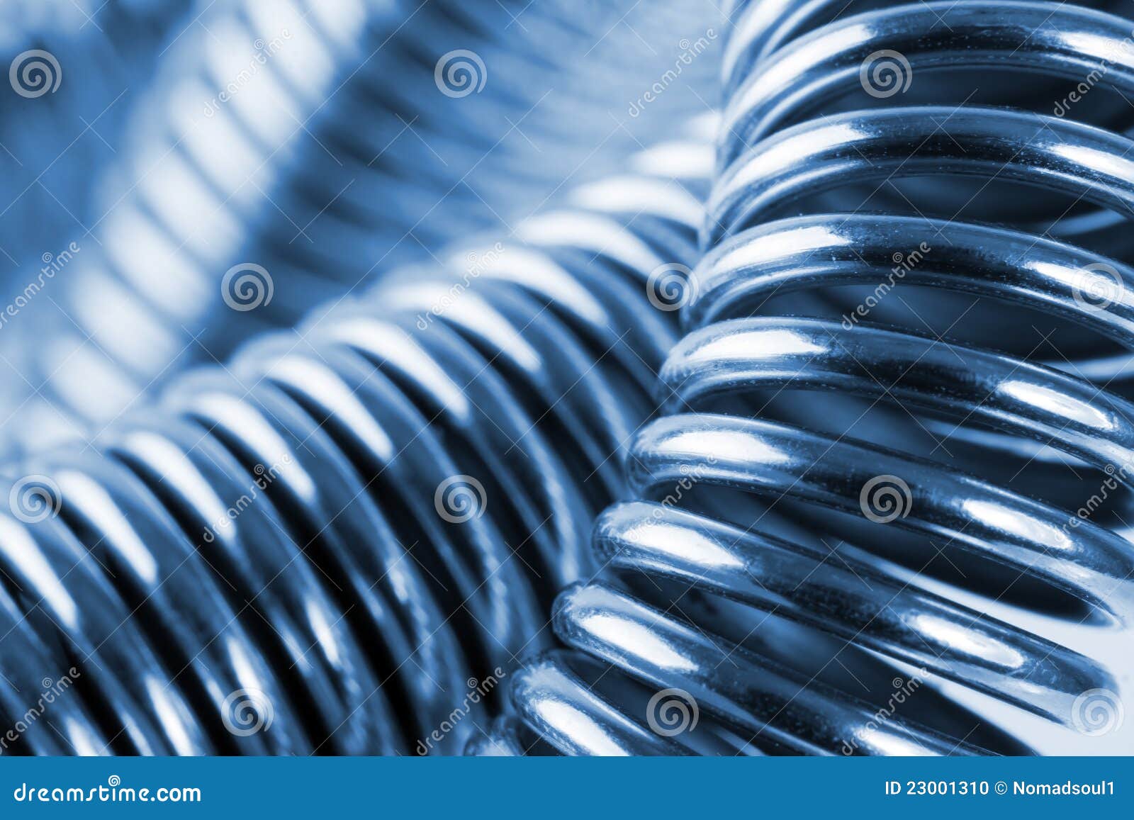 Metal springs stock photo. Image of iron, spring, curves - 23001310