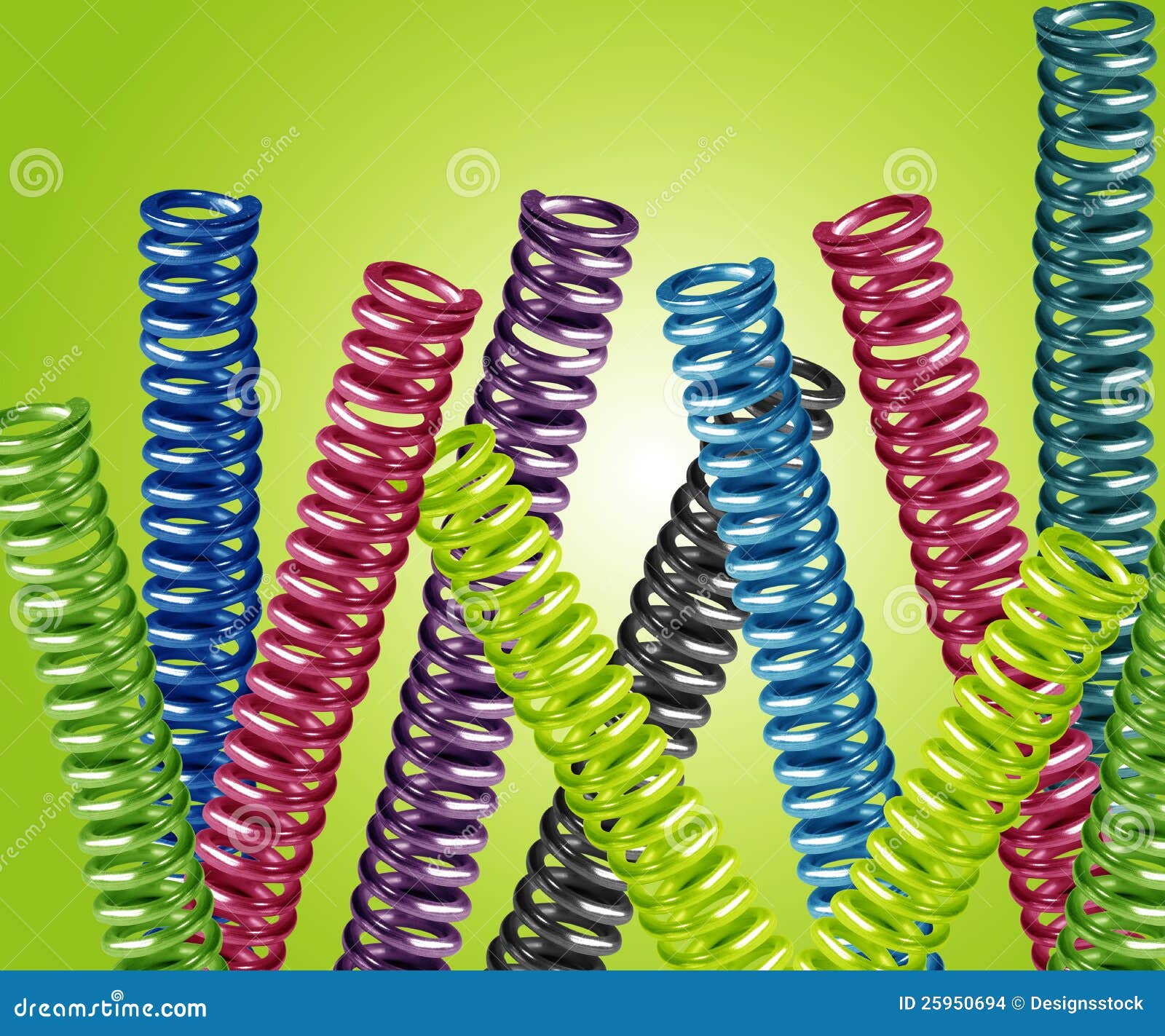 Metal springs stock photo. Image of shadow, equipment - 25950694