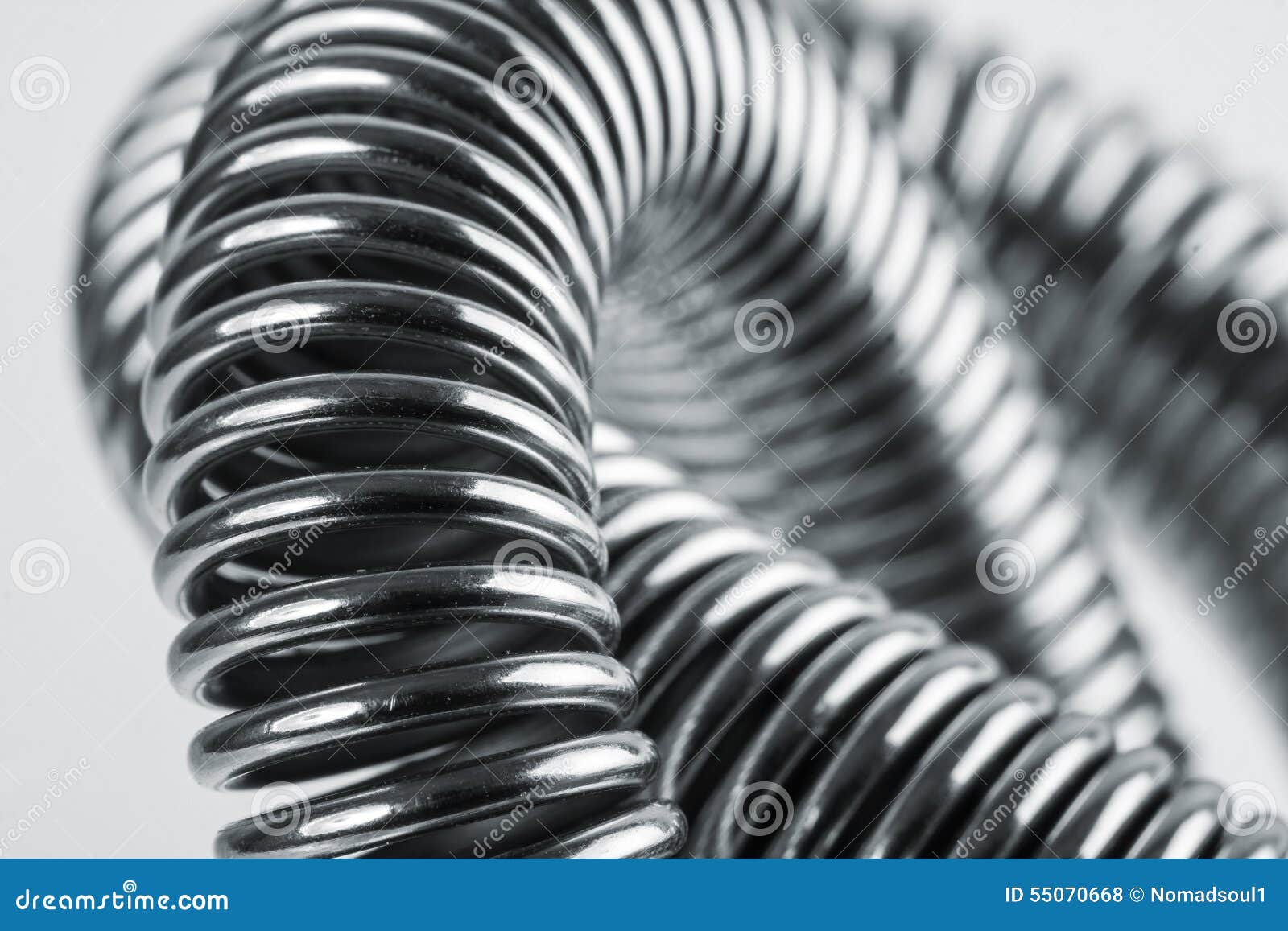 Metal springs stock photo. Image of pressure, closeup - 55070668