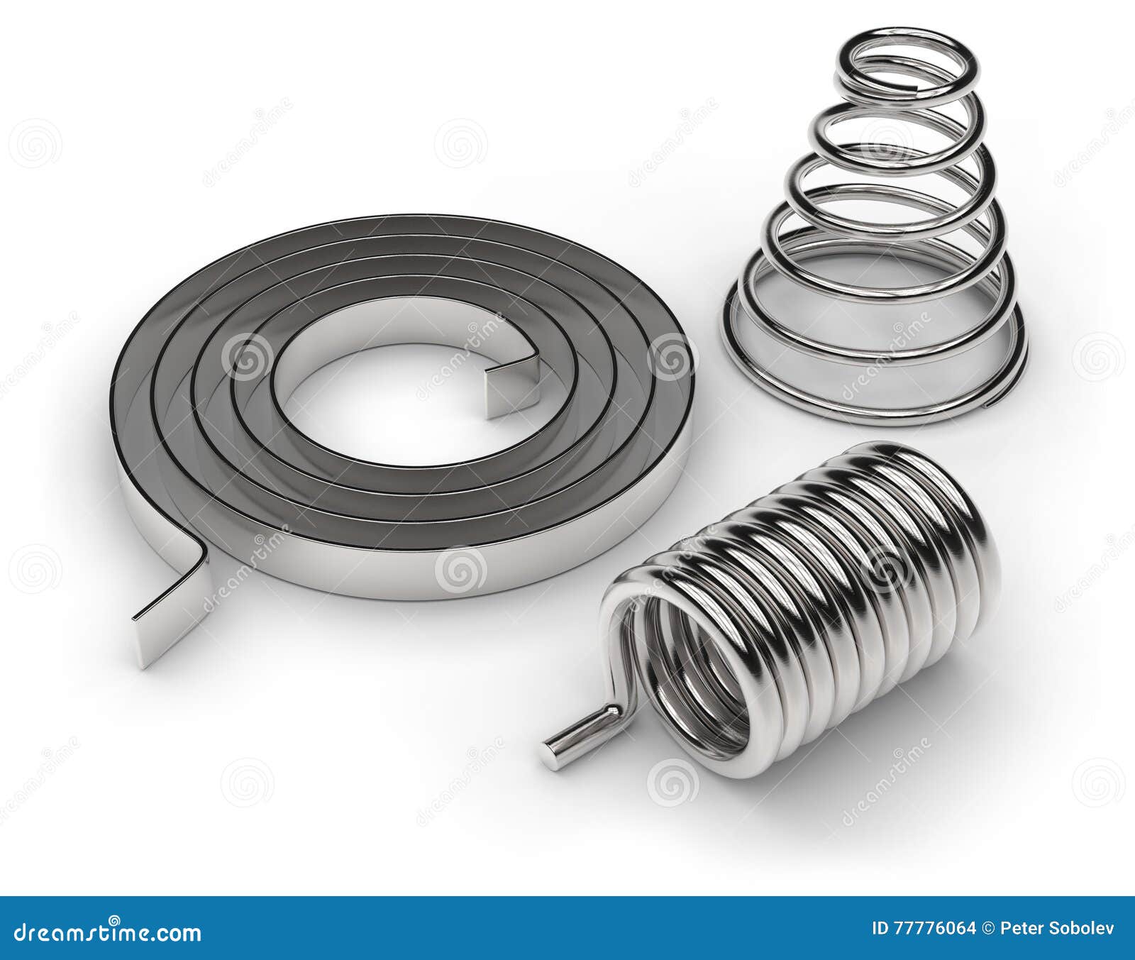 Metal springs stock photo. Image of spare, spring, spiral - 77776064