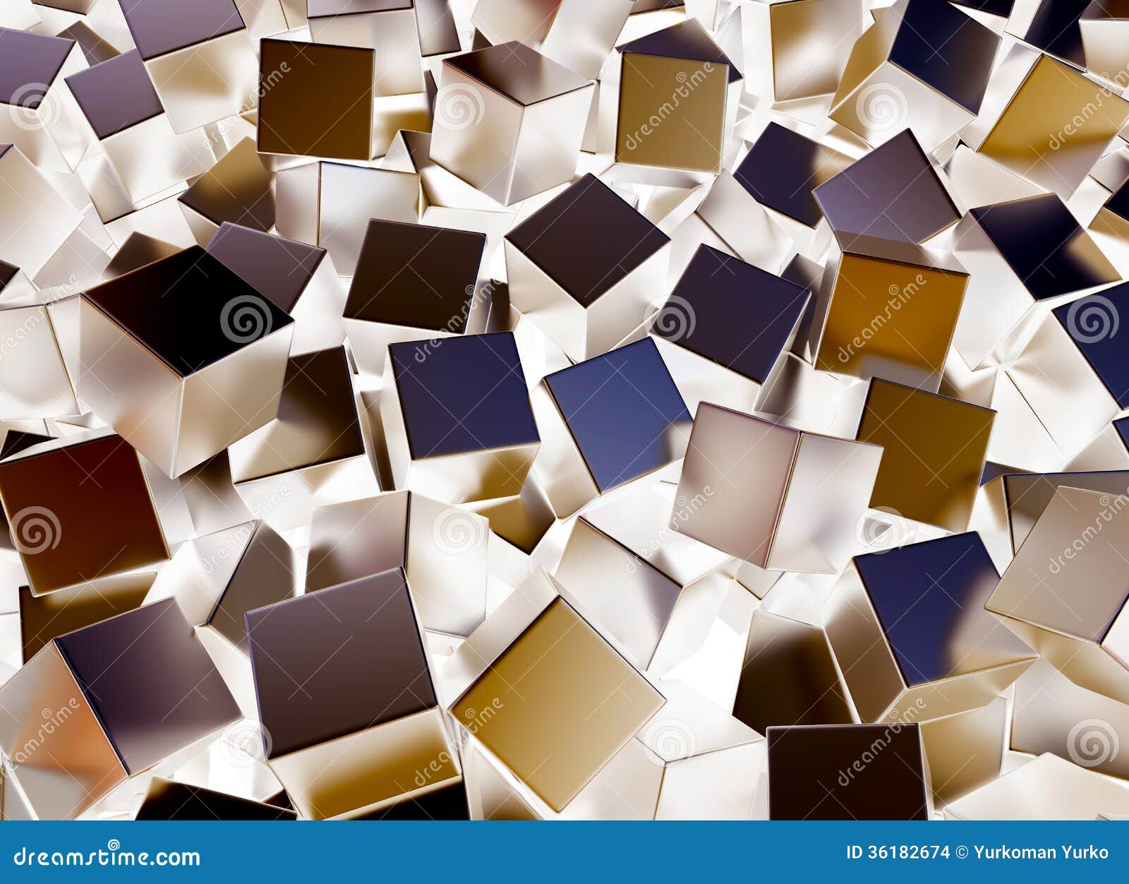 Metal squares stock illustration. Illustration of heap - 36182674
