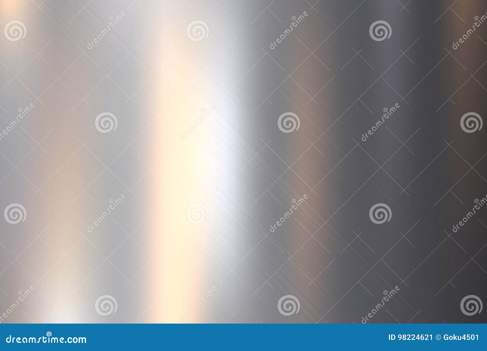 Metal, Stainless Steel Texture Background with Reflection Stock ...