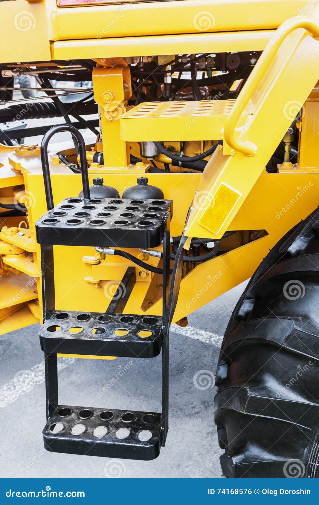 Tractor Steps Ladder Stock Image | CartoonDealer.com #107026855