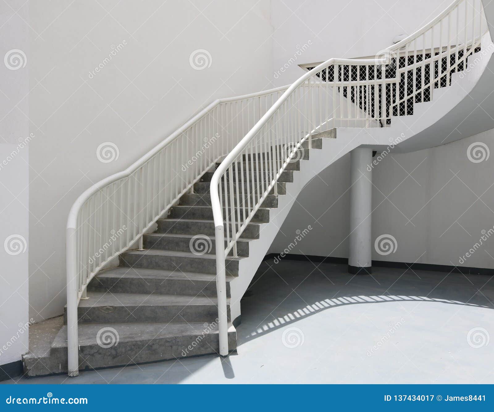 Metal Stairs. stock image. Image of design, construction - 137434017