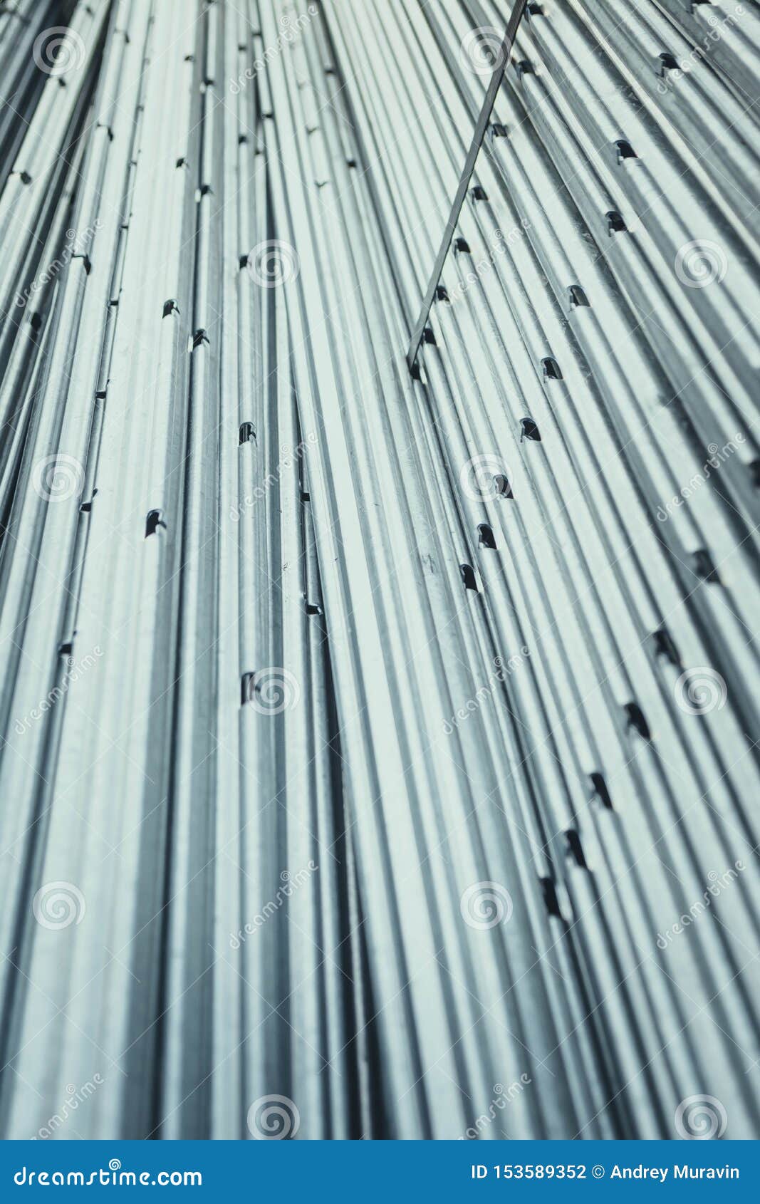 Metal stakes stock photo. Image of concrete, vines, stake - 153589352