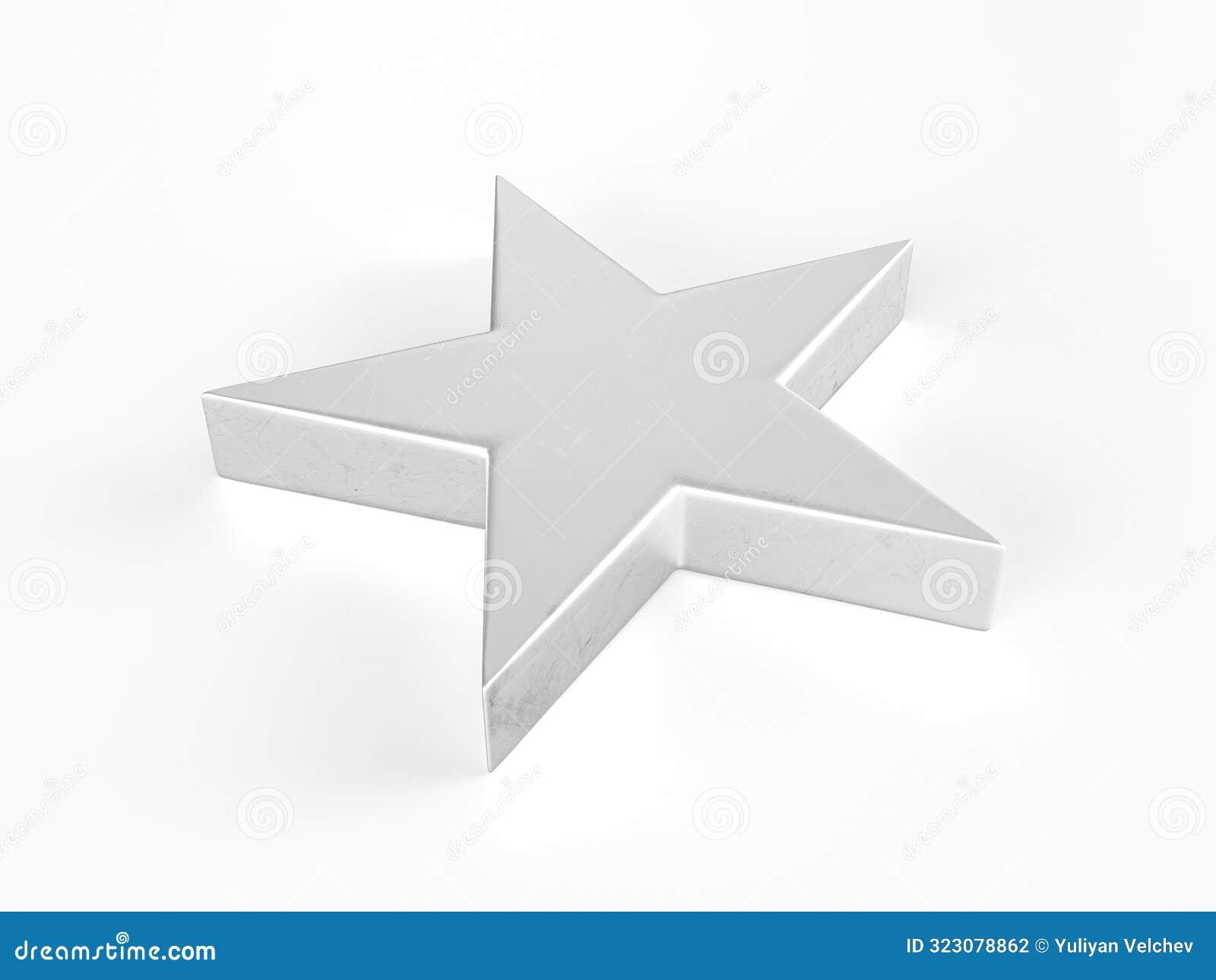 Metal star symbol stock illustration. Illustration of symbol - 323078862