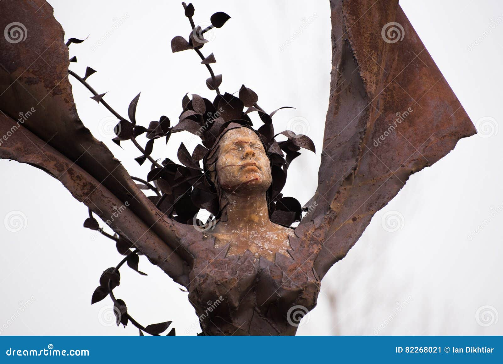 Metal statue editorial photo. Image of city, guard, emperor - 82268021