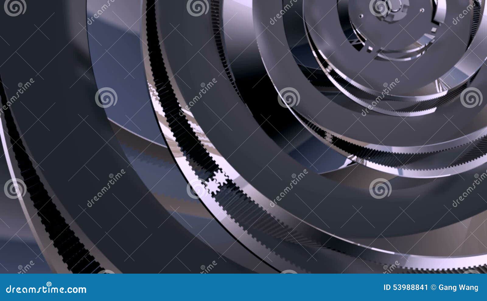 Metal Steel Circle Rotate Around Stock Video - Video of effect, dynamic ...