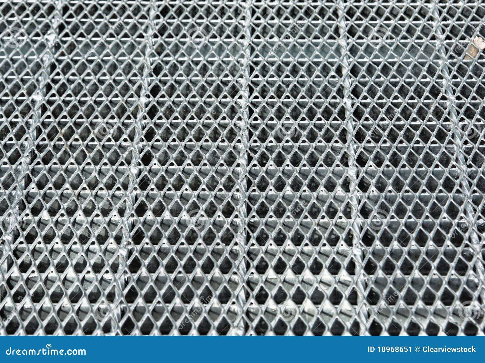 Metal steel grate walkway stock image. Image of steel - 10968651