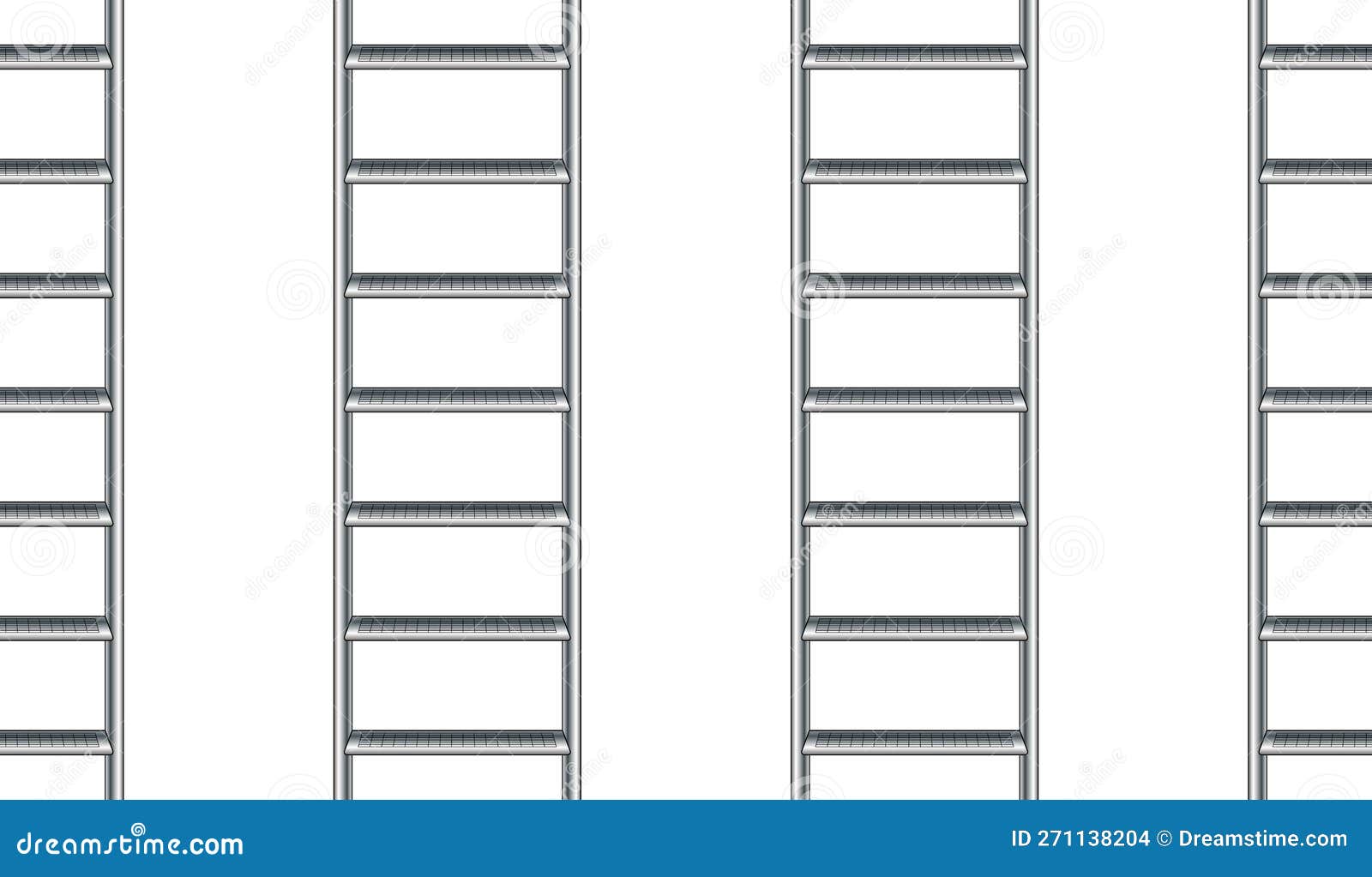 Metal stepladder pattern stock vector. Illustration of stairs - 271138204