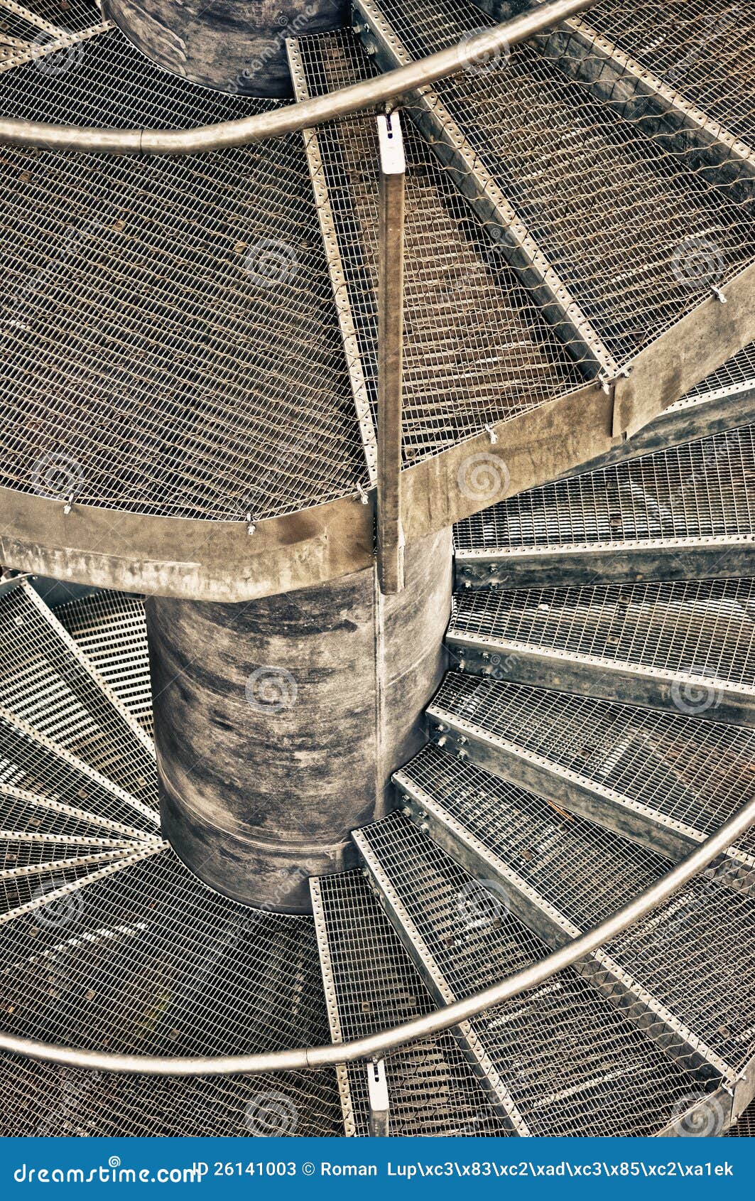 Metal Steps, Ladders And Chains Or Facilitations On The Trail Leading ...