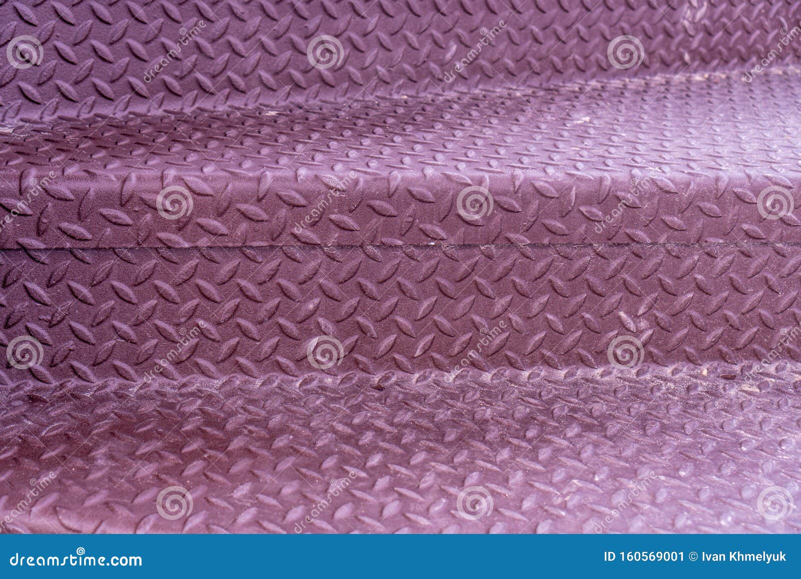 Metal Steps with a Brown Color Texture Stock Image - Image of metal ...