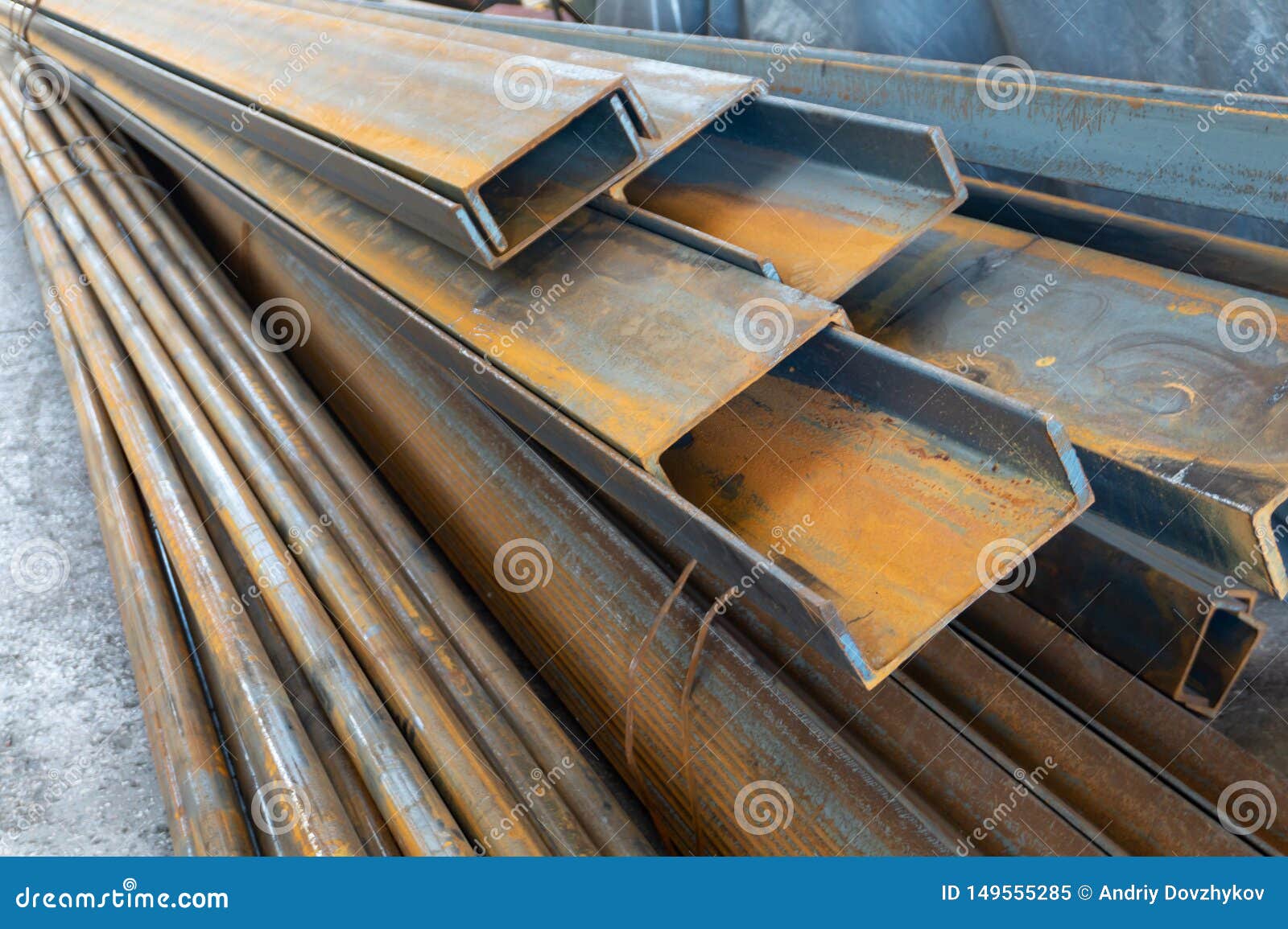 Metal in Stock, Corner, Channel, Beam. Metal Structures for the ...