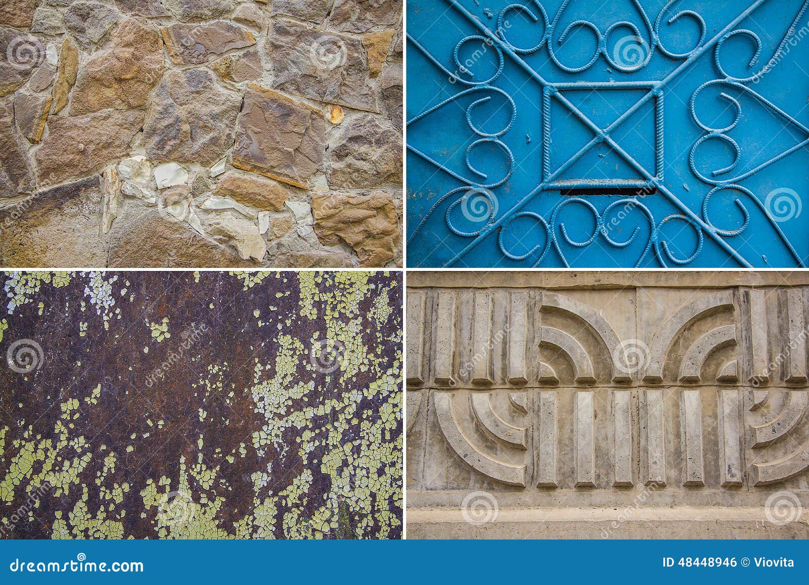 Metal and Stones texture stock photo. Image of close - 48448946