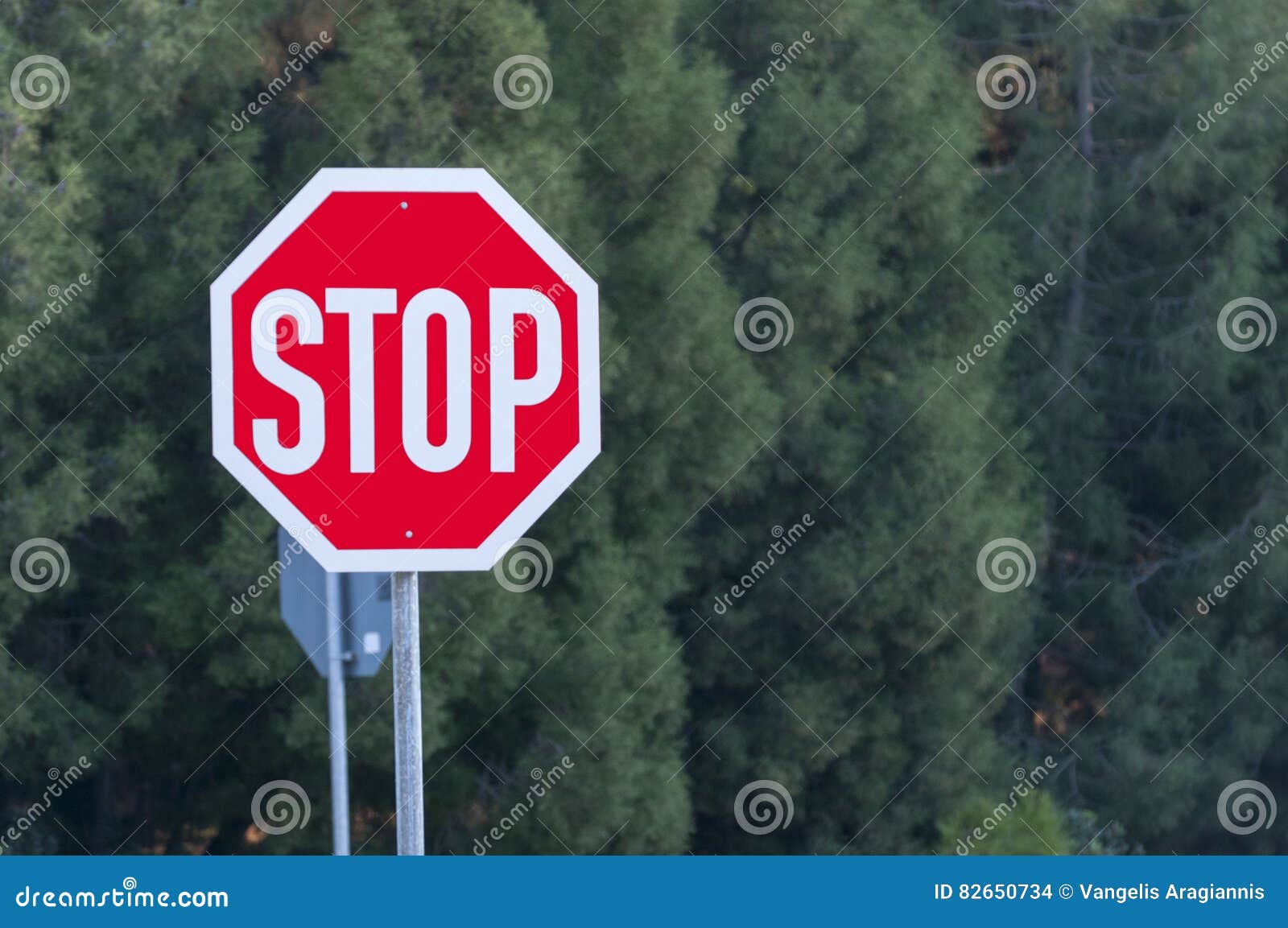 Metal stop road sign stock photo. Image of icon, restriction - 82650734