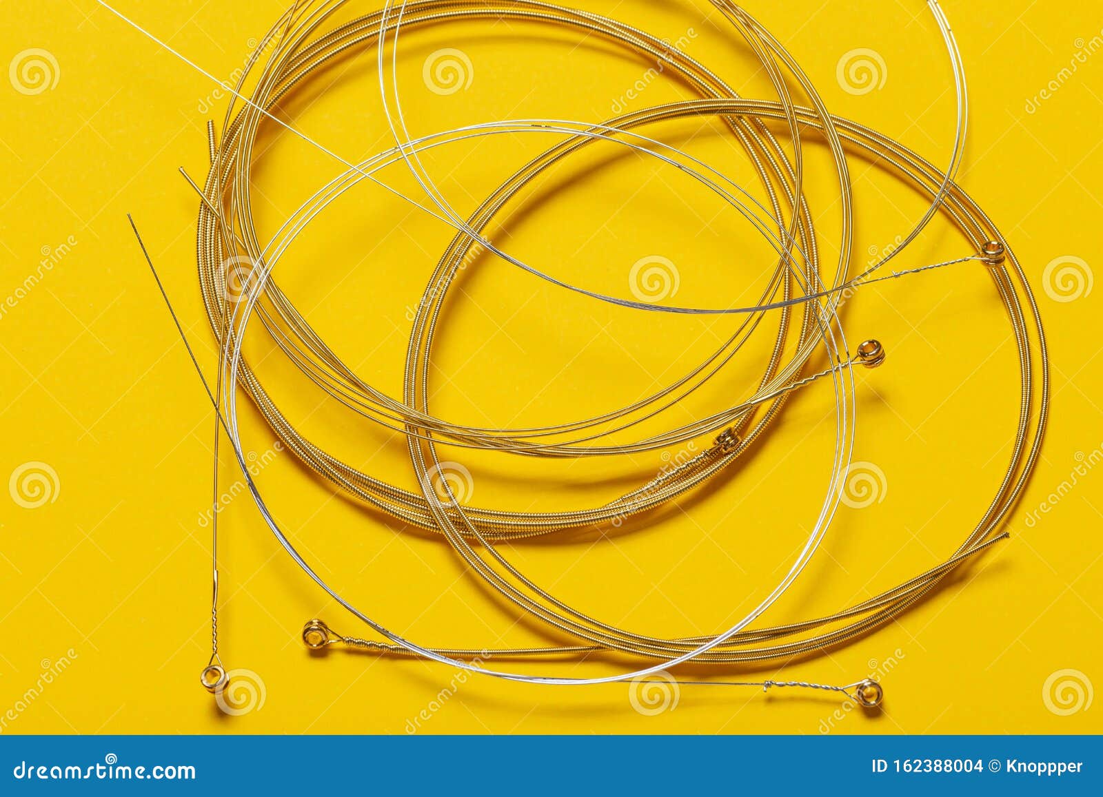 Metal strings stock photo. Image of steel, instrument - 162388004