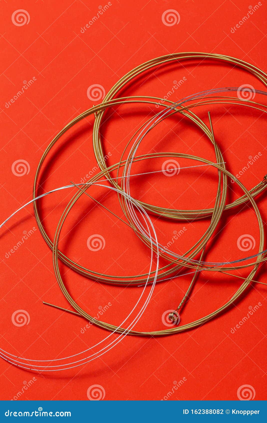 Metal strings stock photo. Image of instrument, musical - 162388082