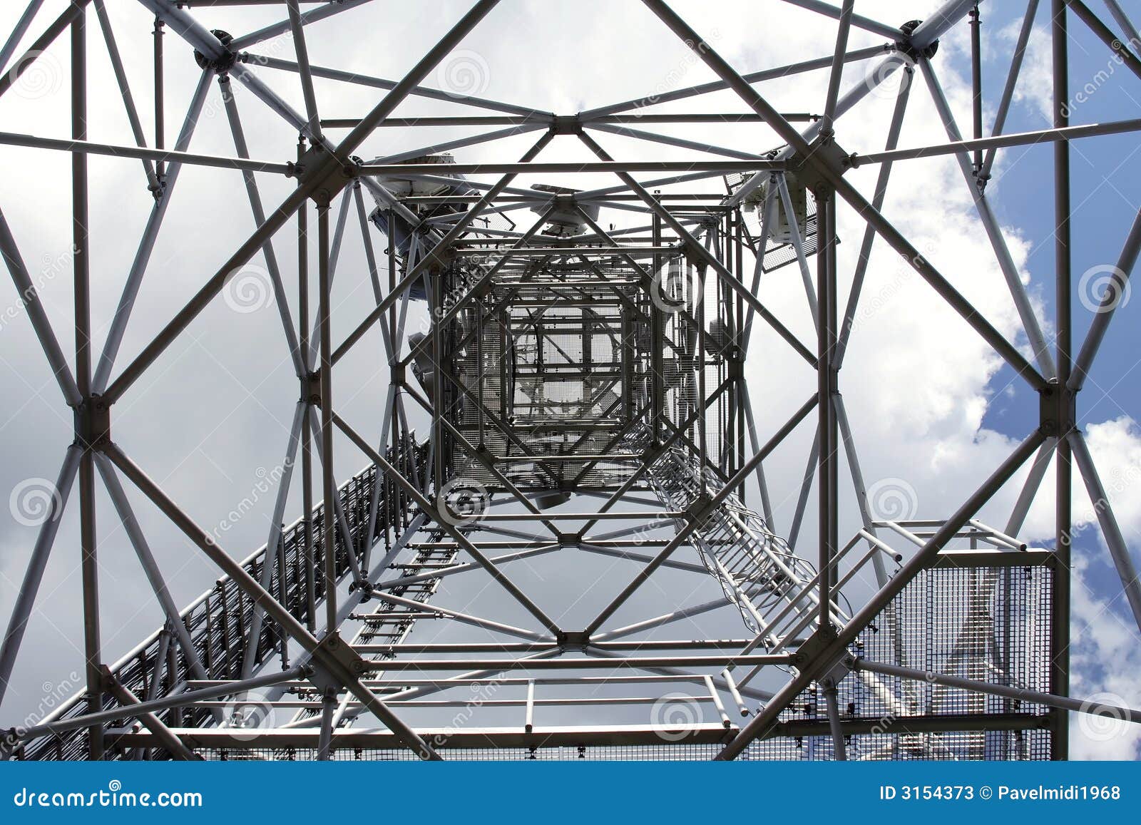 Metal structure stock image. Image of metal, talker, open - 3154373