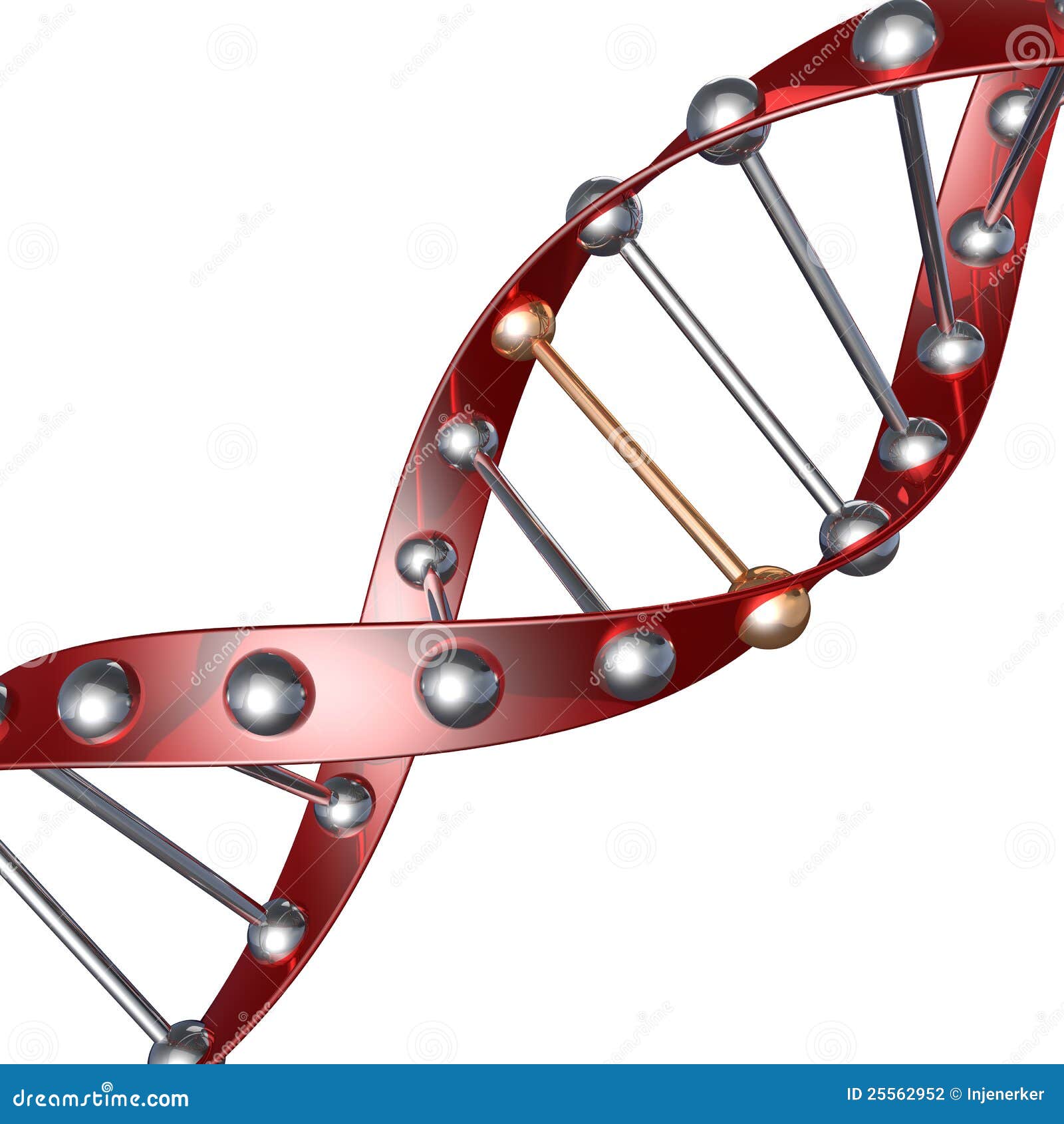 Metal structure Dnk stock illustration. Illustration of medical - 25562952