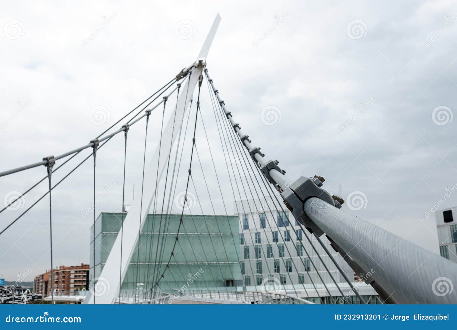 Steel Thick Twisted Suspension Bridge Cable With A Number Of Metal ...