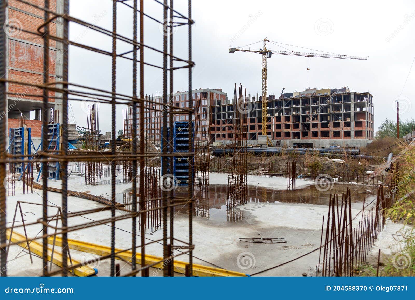 Metal Structures for Monolithic Casting Stock Photo - Image of ...