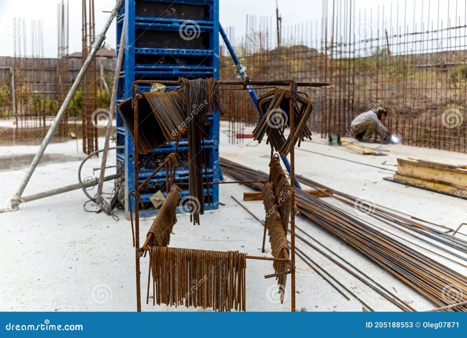 Metal Structures for Monolithic Casting Stock Image - Image of ...