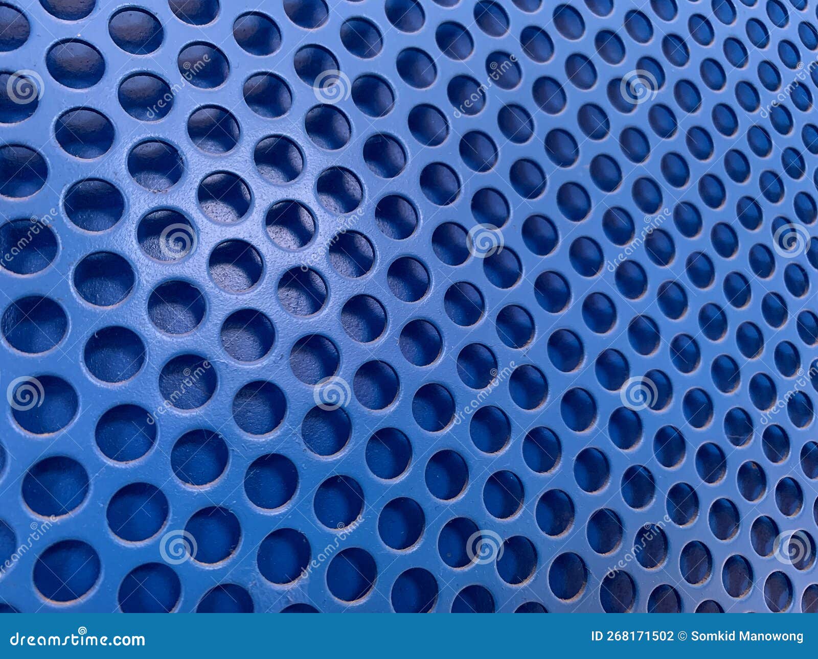 Metal Style Blue Background Image and There is Light Hitting Stock ...