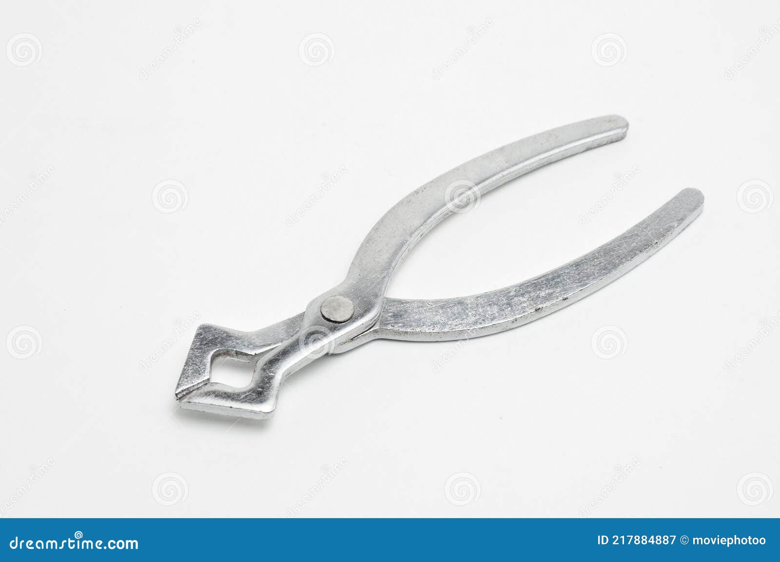 Metal Sugar Cutters on White Background Stock Image - Image of chef ...