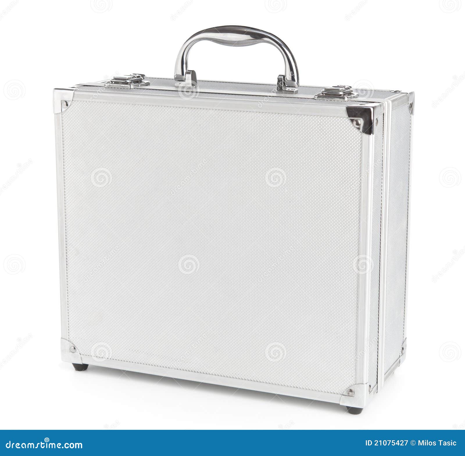 Metal Suitcase stock image. Image of lock, handheld, casket - 21075427