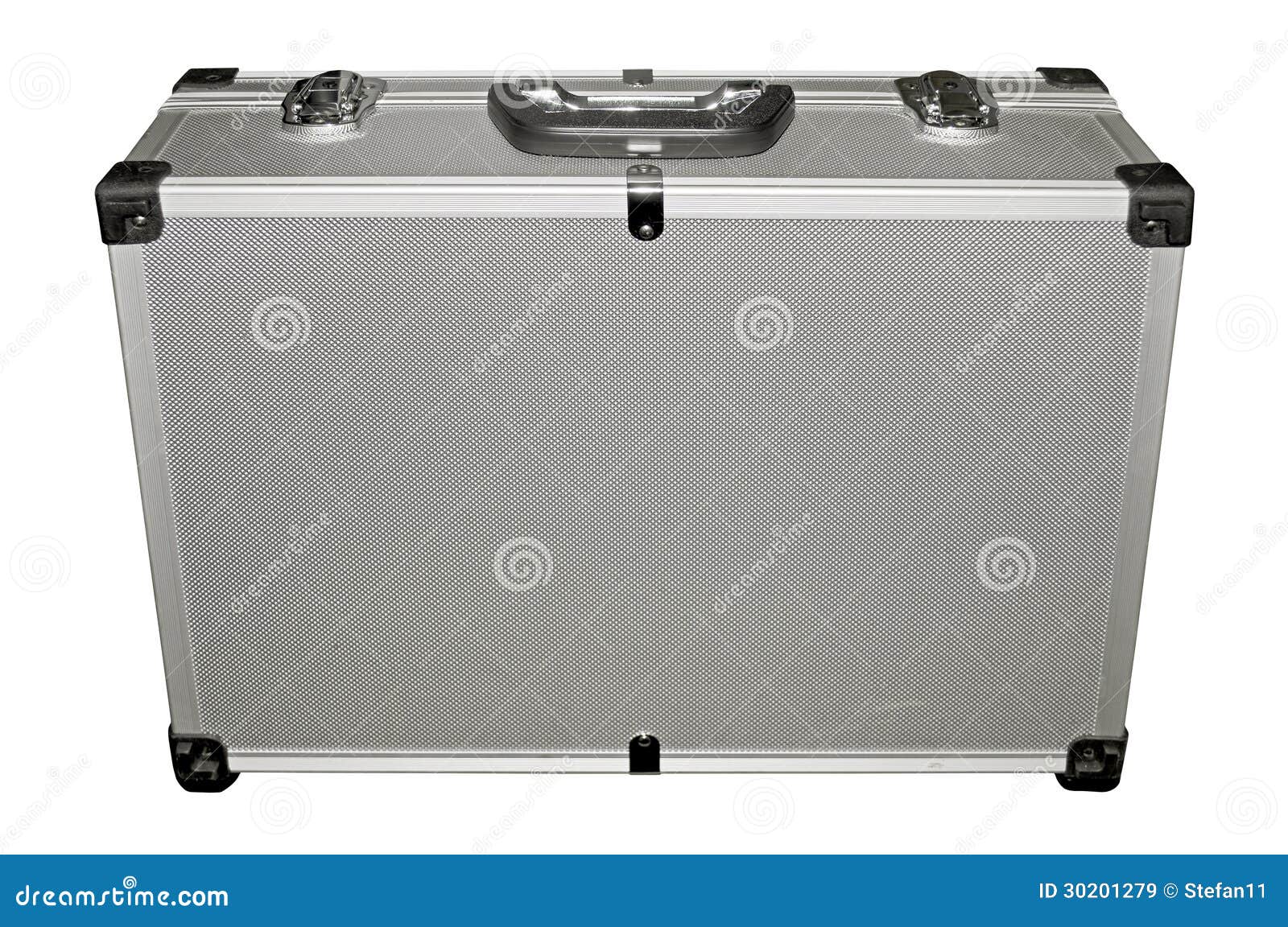 Metal suitcase stock image. Image of luggage, businessman - 30201279