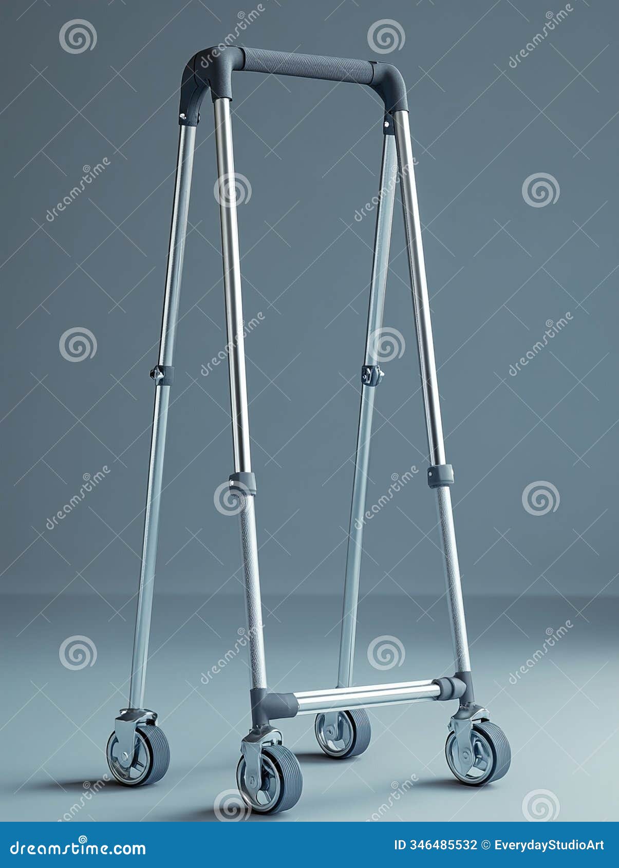 Metal Support Frame with Mobile Wheels for Versatile Use in Various ...