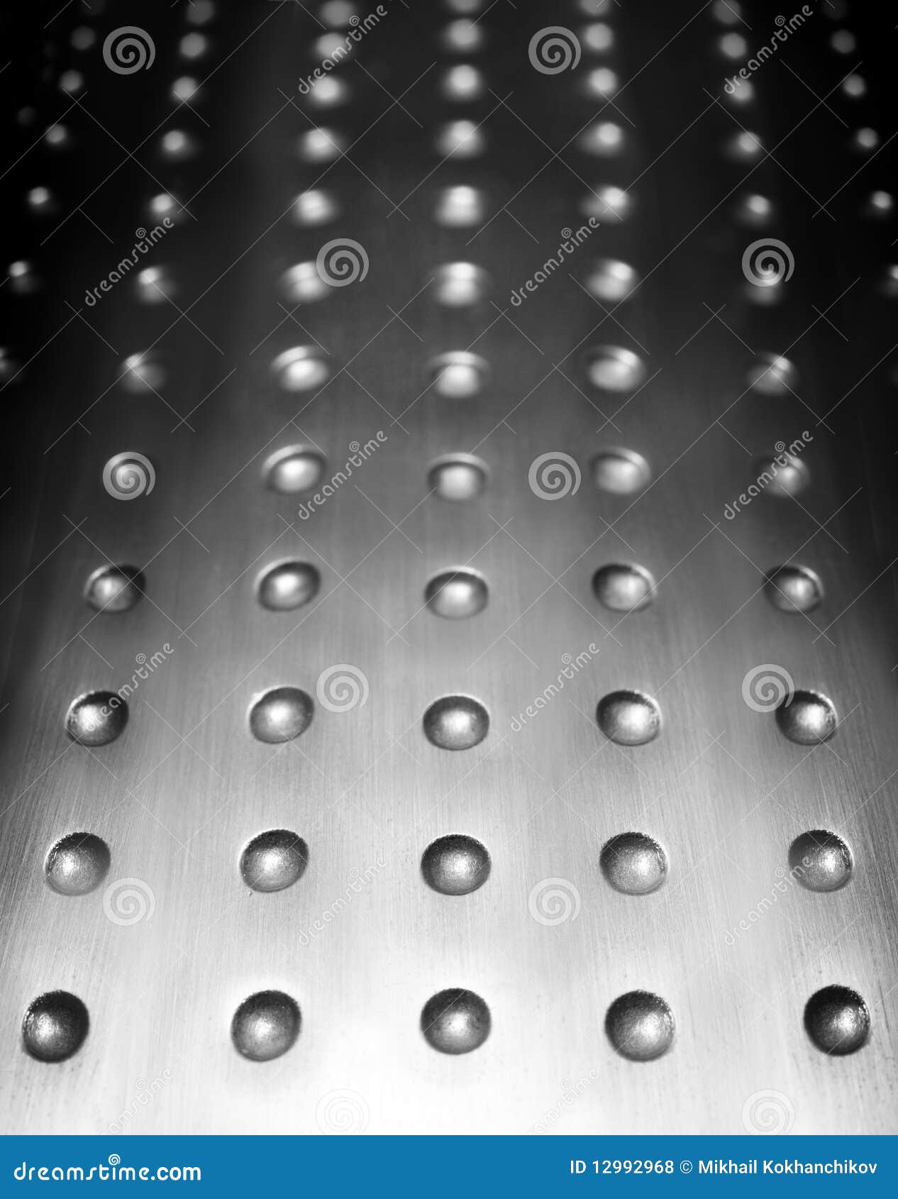 Metal Surface Background with Holes Stock Photo - Image of metal ...