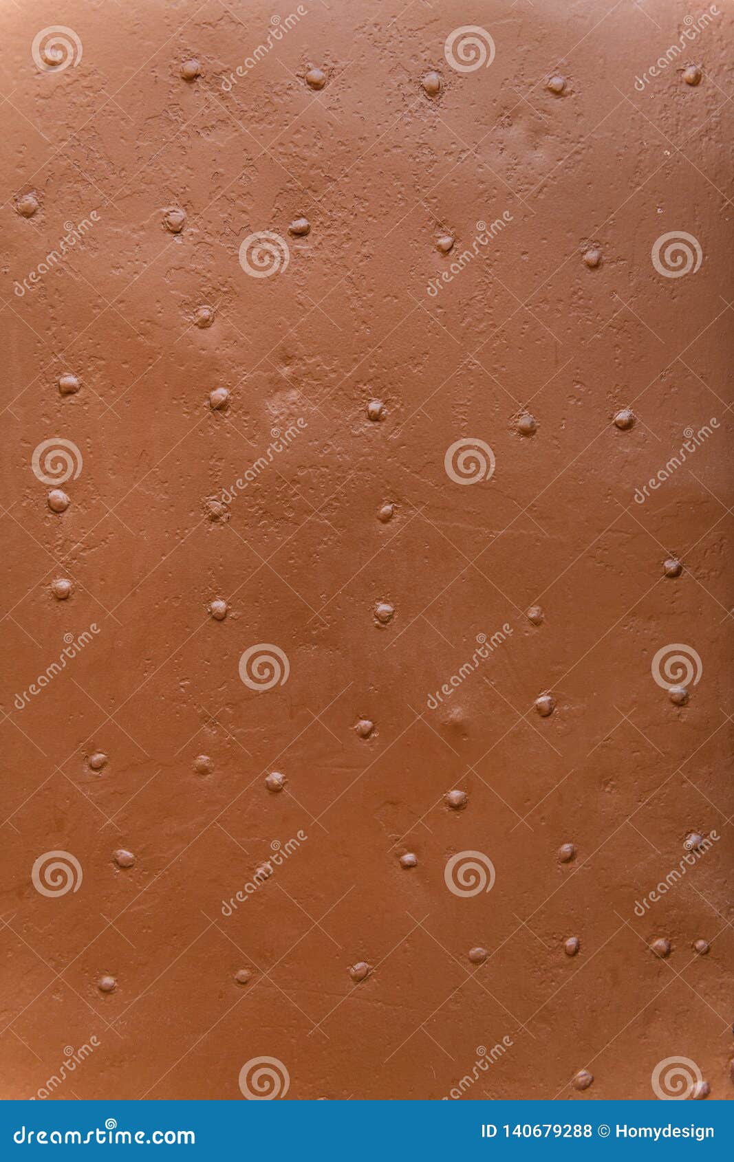 Metal Surface Background Painted Brown Stock Photo - Image of iron ...