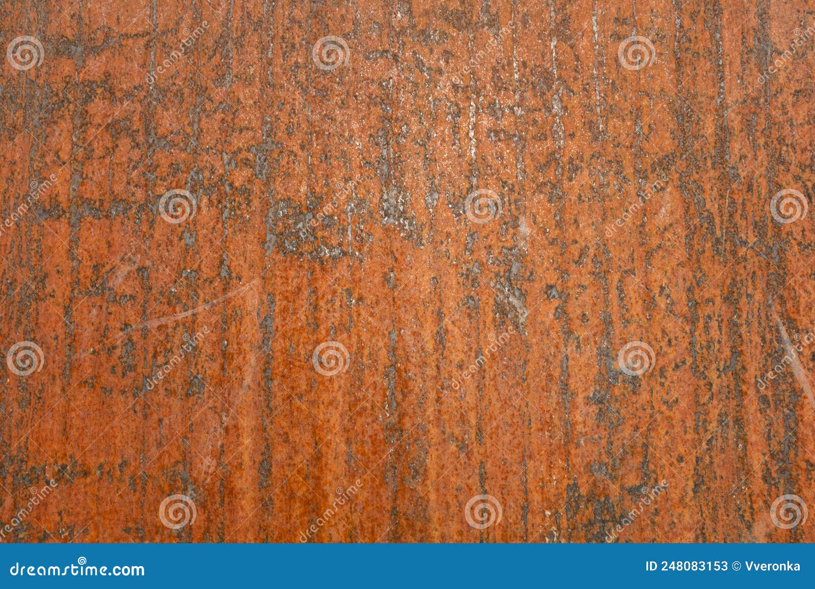 Metal Surface, Background, Texture. the Surface is Destroyed by Rust ...
