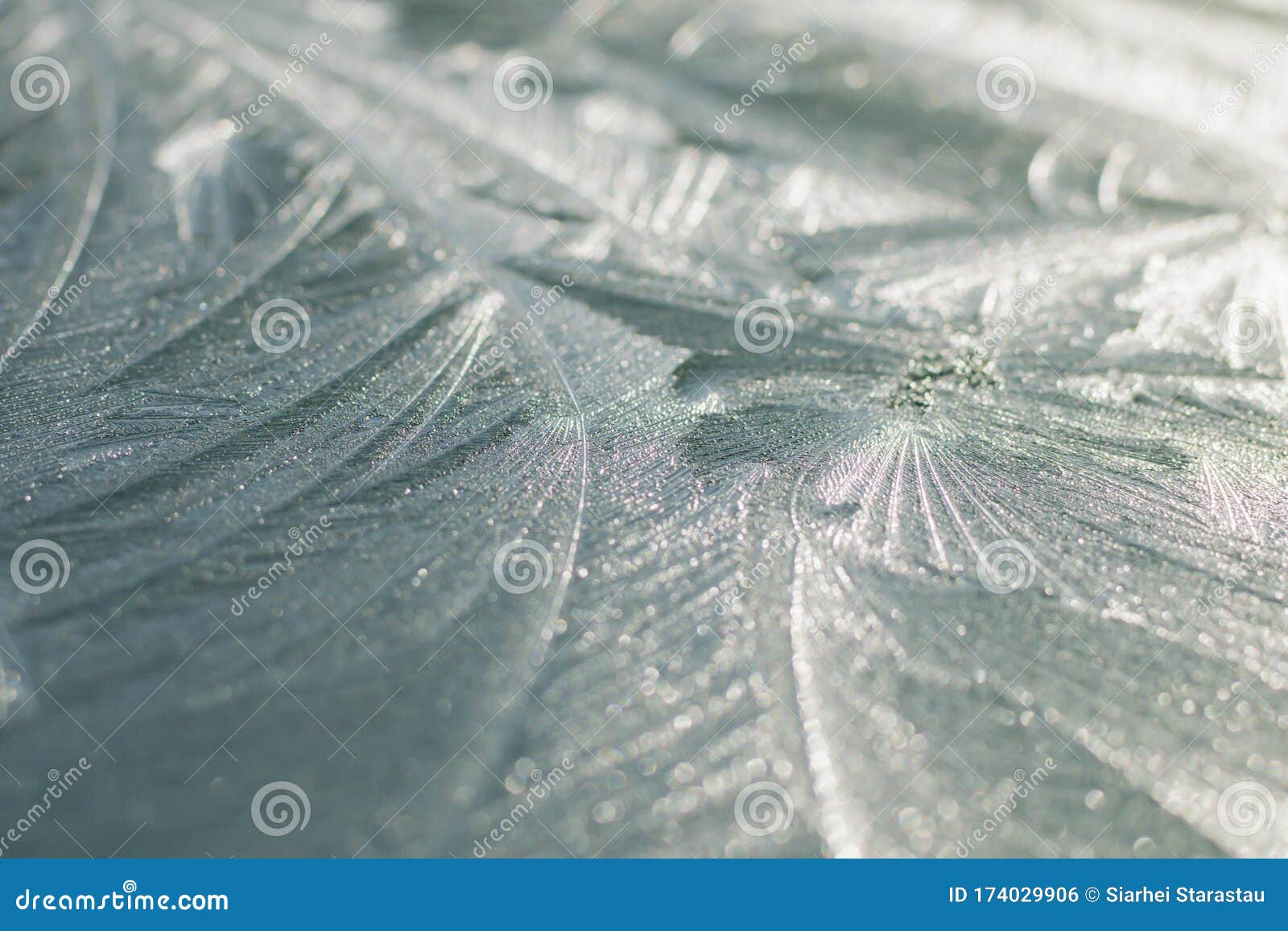 The Metal Surface is Covered with Frozen Frost Stock Photo - Image of ...
