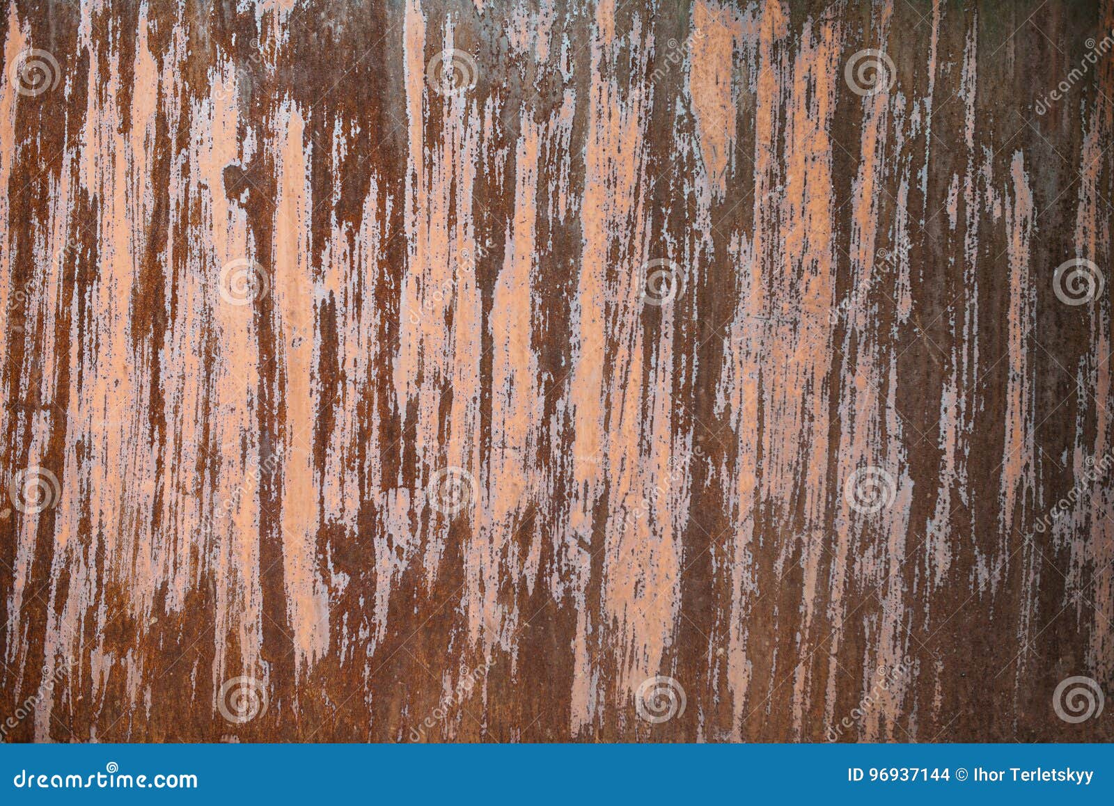 Metal Surface Covered with Rust and Corrosion Stock Photo - Image of ...