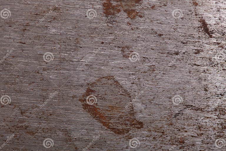 Metal Surface with Dirt and Rust. Stock Image - Image of brown, wall ...