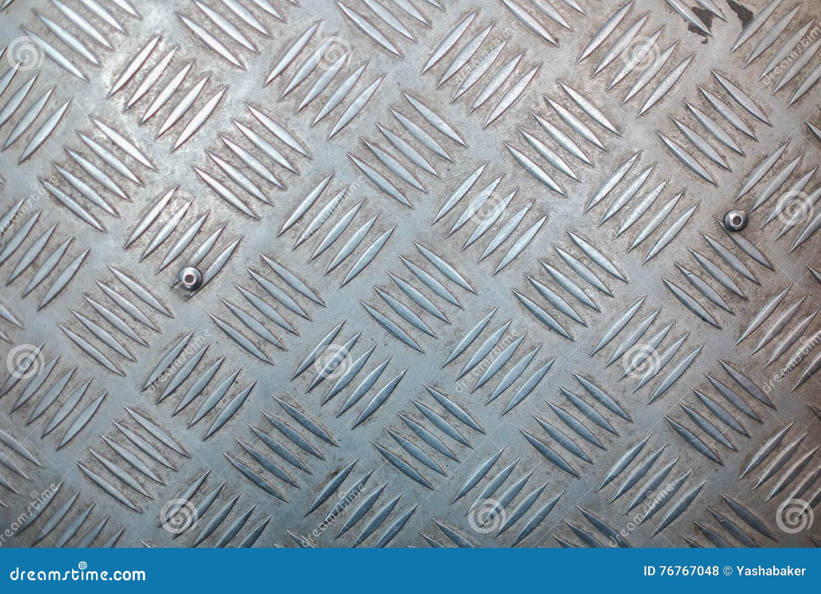 Metal Surface with Non-slip Pattern Stock Photo - Image of metal ...